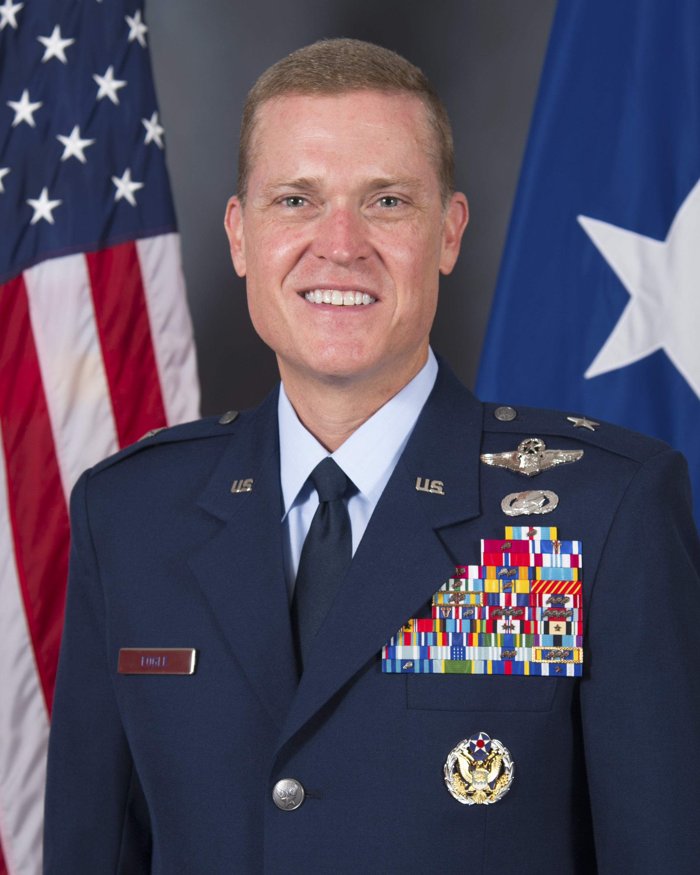 TODD A. FOGLE > Air Force > Biography Display