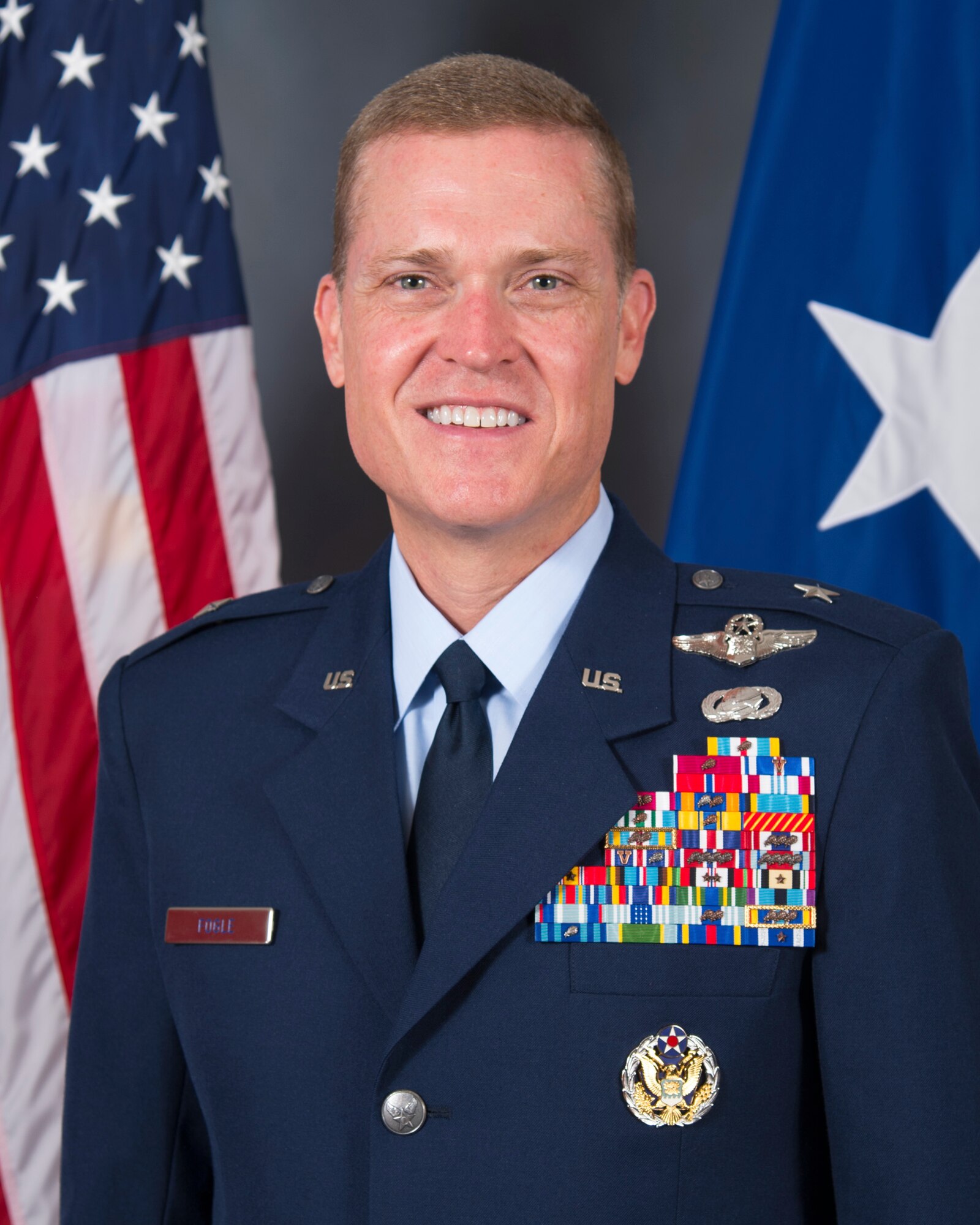 TODD A. FOGLE > Air Force > Biography Display