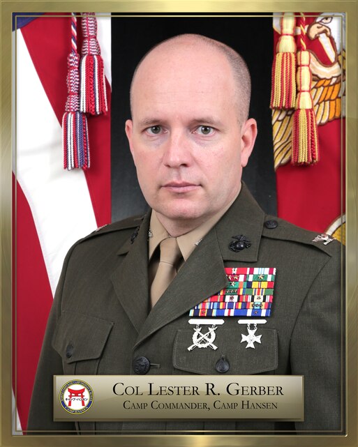 Col. Ray Gerber > Marine Corps Base Camp Butler > Biography