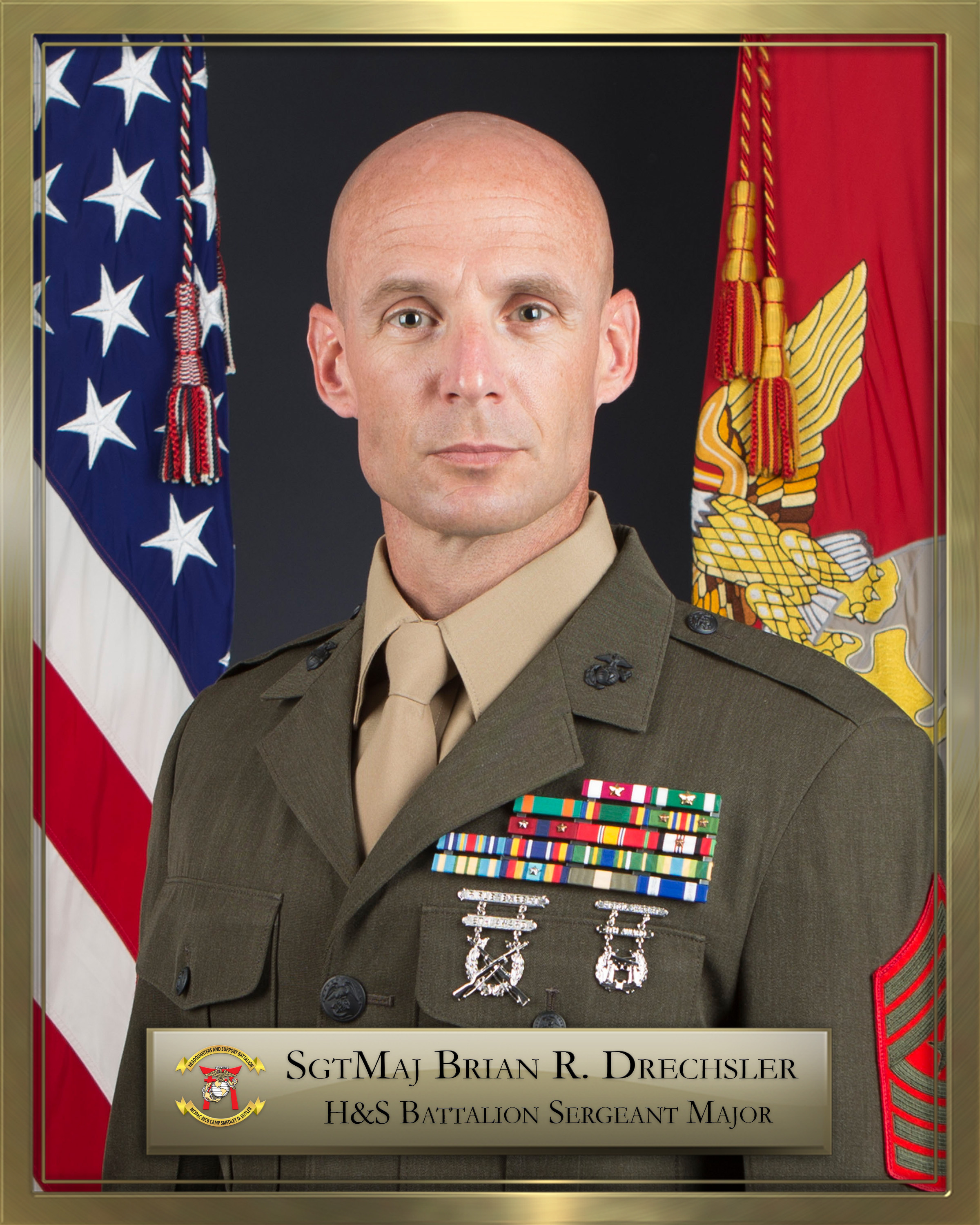 Sergeant Major Brian R. Drechsler > Marine Corps Base Camp Butler ...