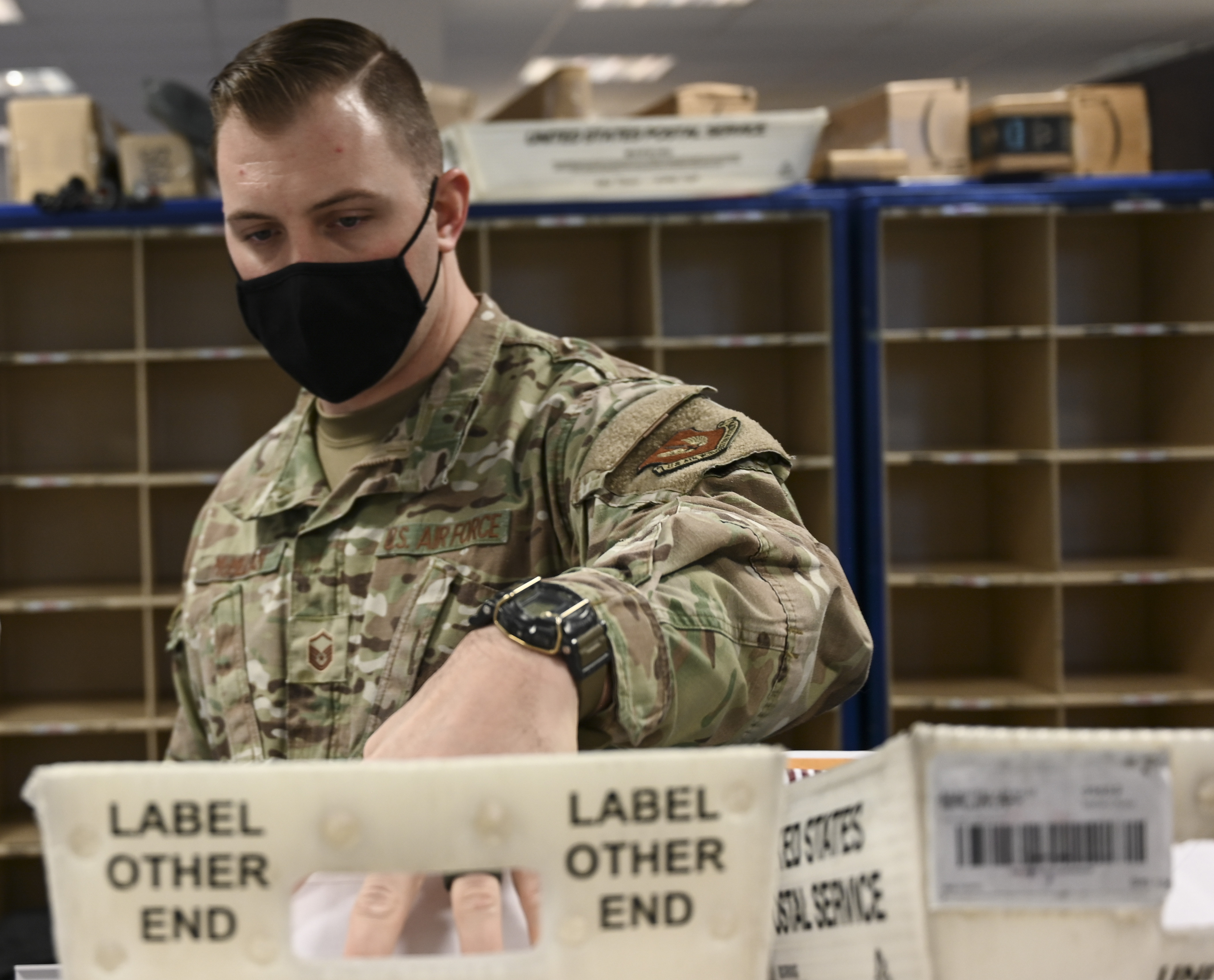 Going postal: Ramstein receives automatic mail sorter > Ramstein Air ...