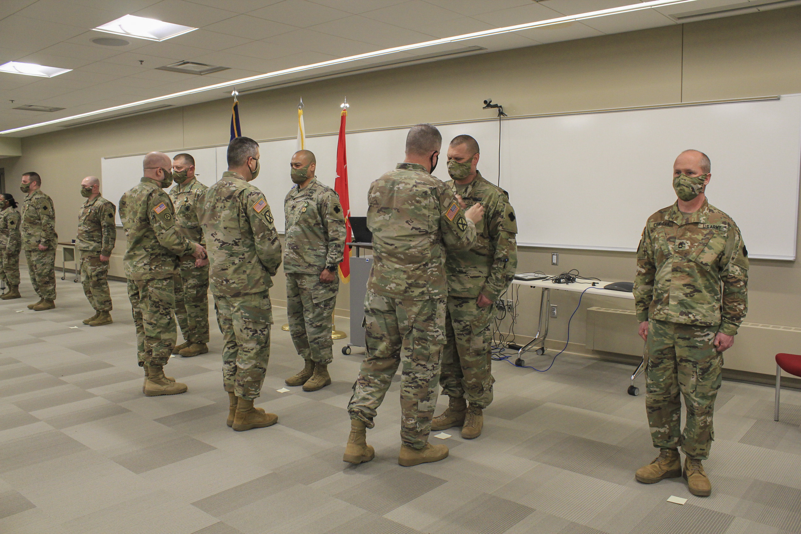 88th Readiness Division Soldiers earn Armed Forces Service Medal