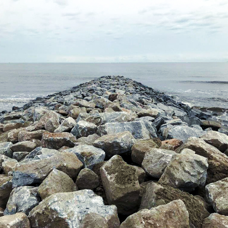 1882- NORTH & SOUTH JETTIES