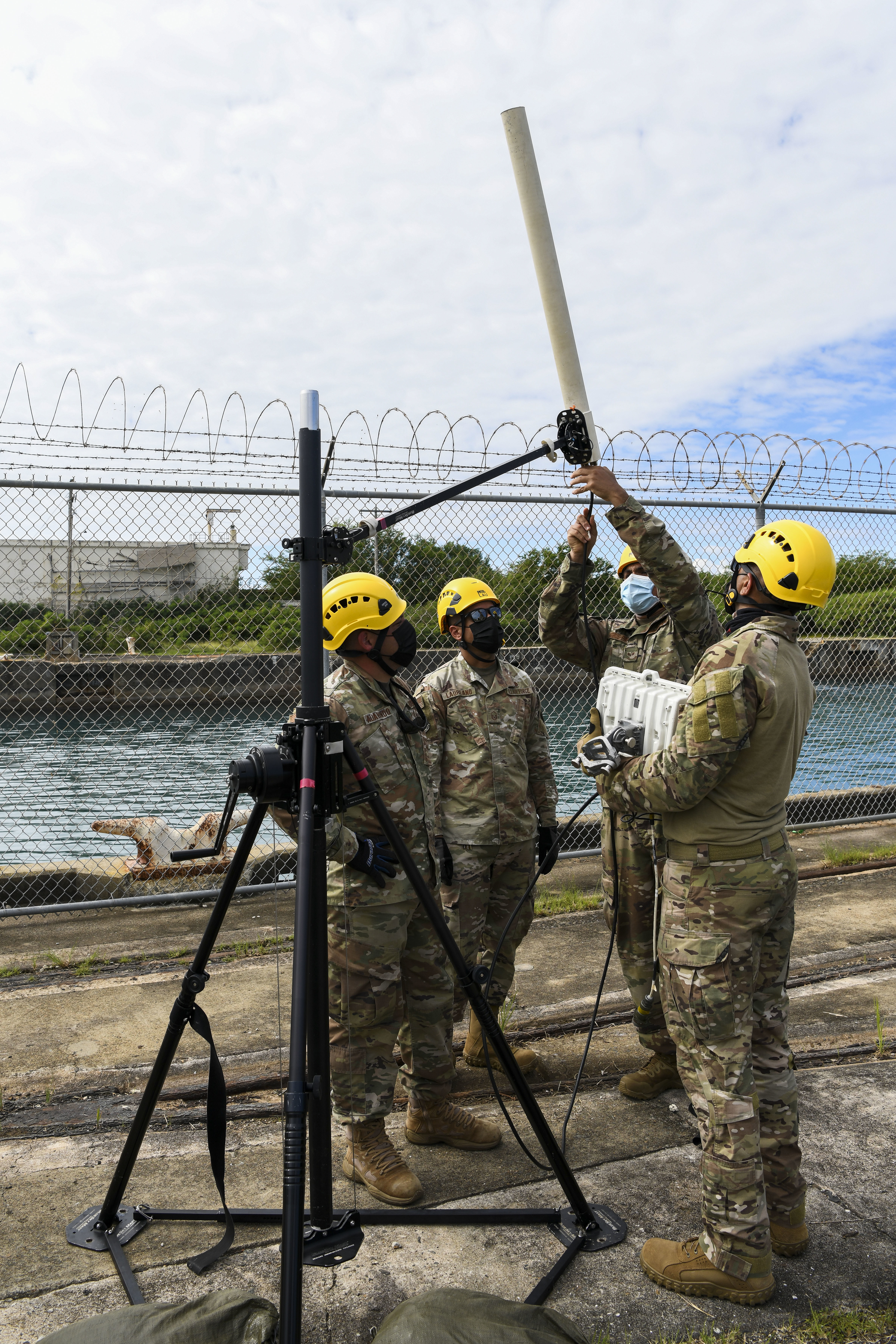 156th Communications Flight JISCC training in Ceiba