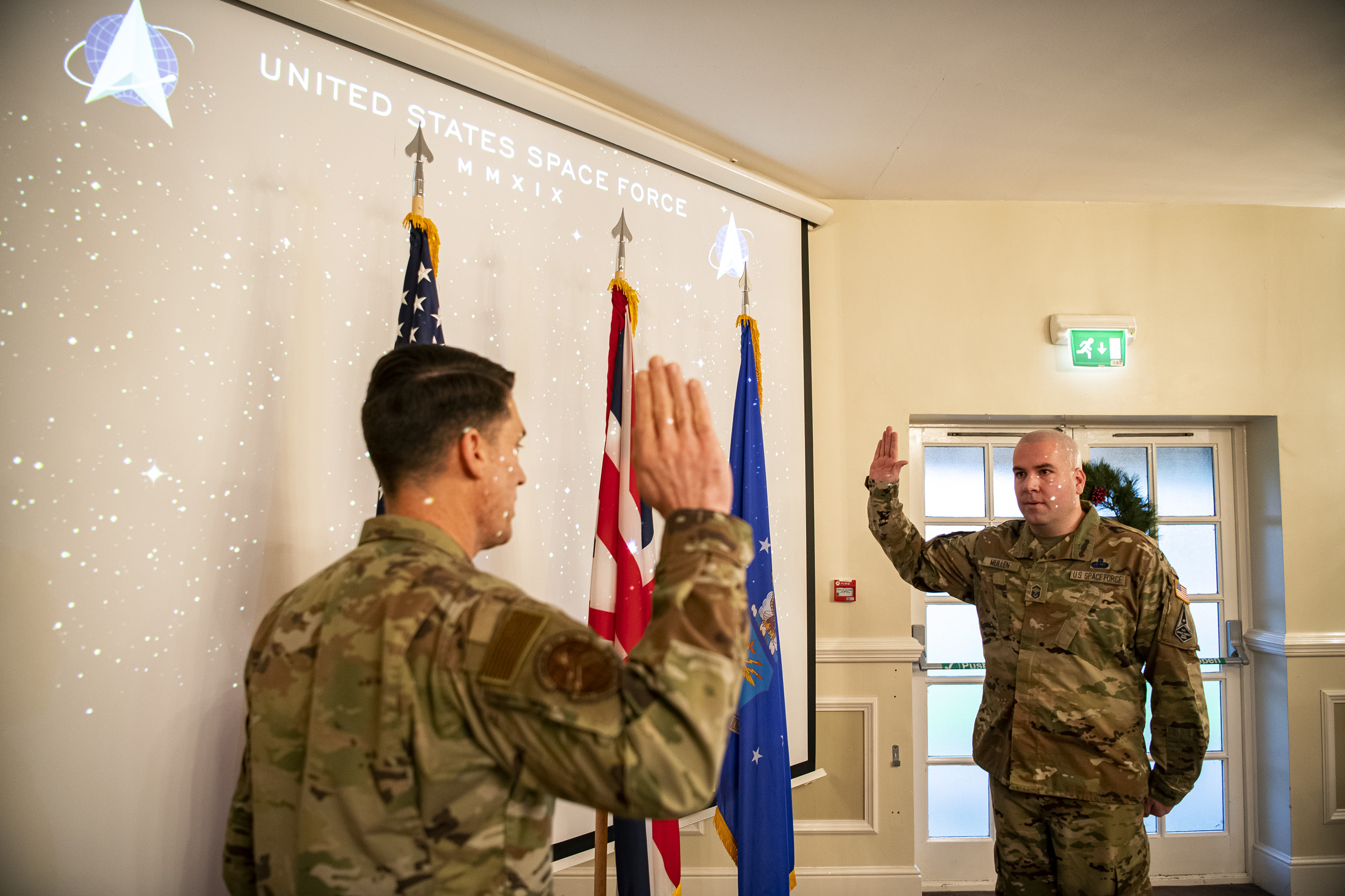 501st CSW inducts first Airman into USSF > 501st Combat Support Wing ...