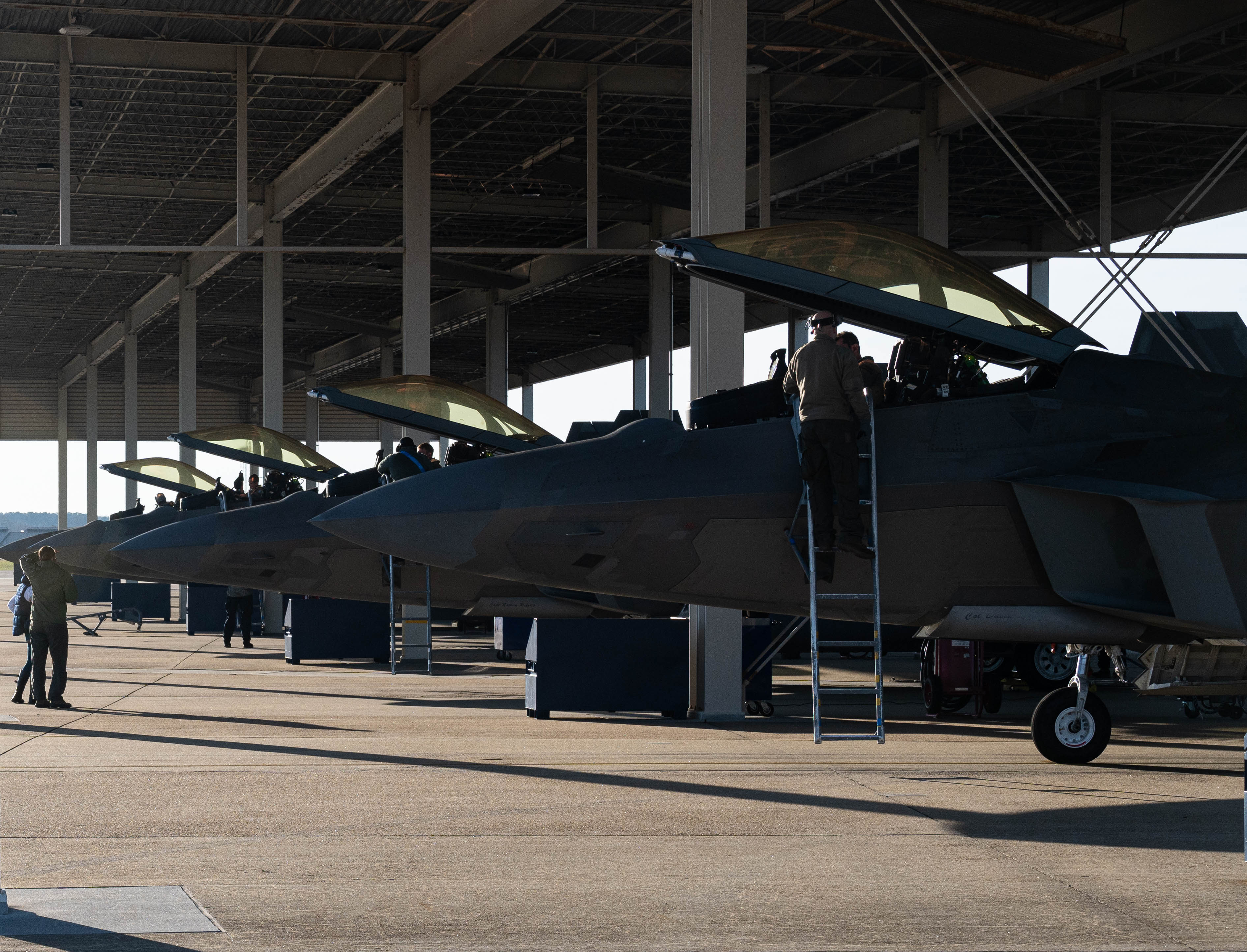 The 94th FS returns to JBLE following rapid deployment
