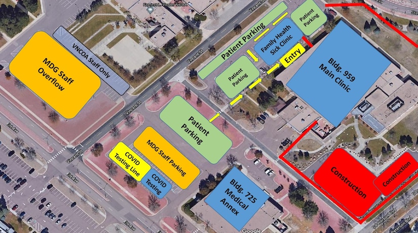 Peterson AFB Medical Clinic construction prepares for “Phase 2” changes ...