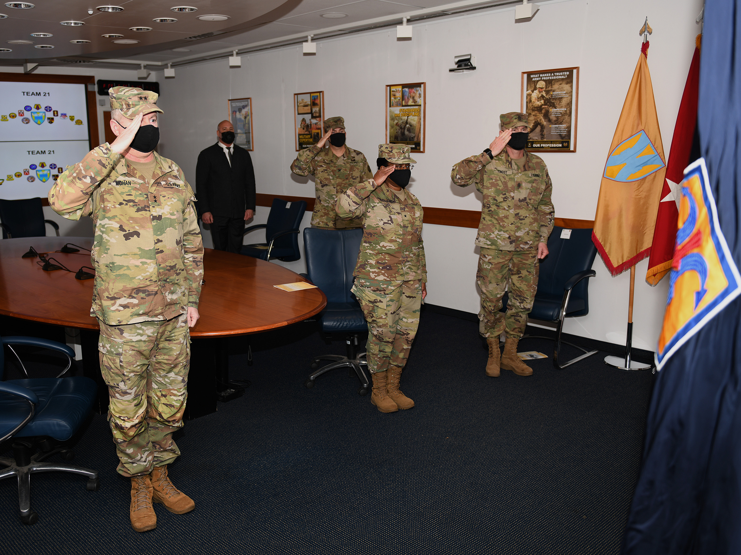 7th Mission Support Command Assumption of Command Ceremony