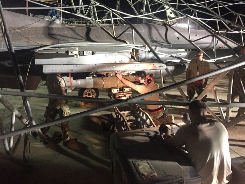 Final Battle Damaged F-16 Returns to 148th Fighter Wing > Hill Air ...