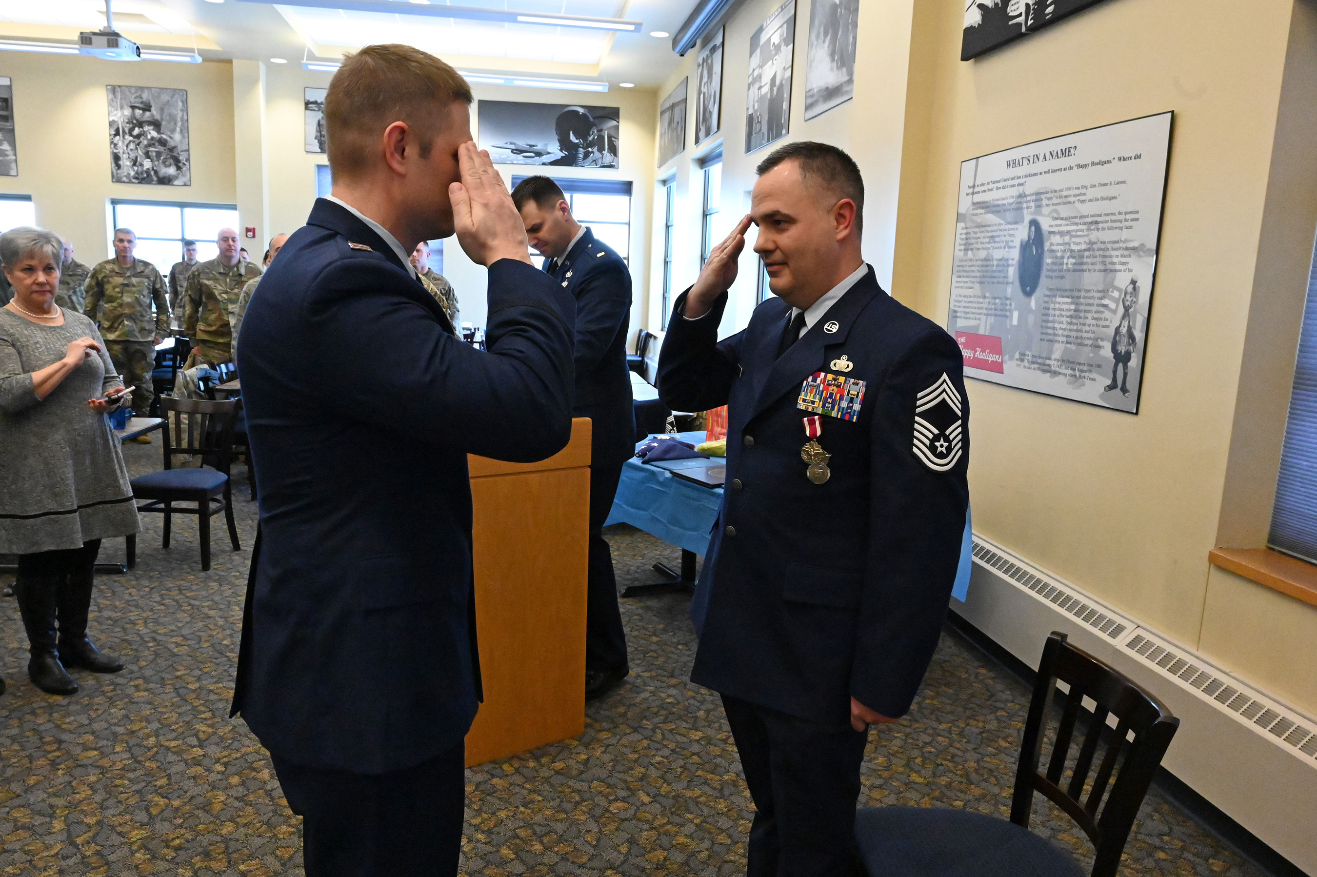 CMSgt Steven Gibson awarded Federal Meritorious Service Medal