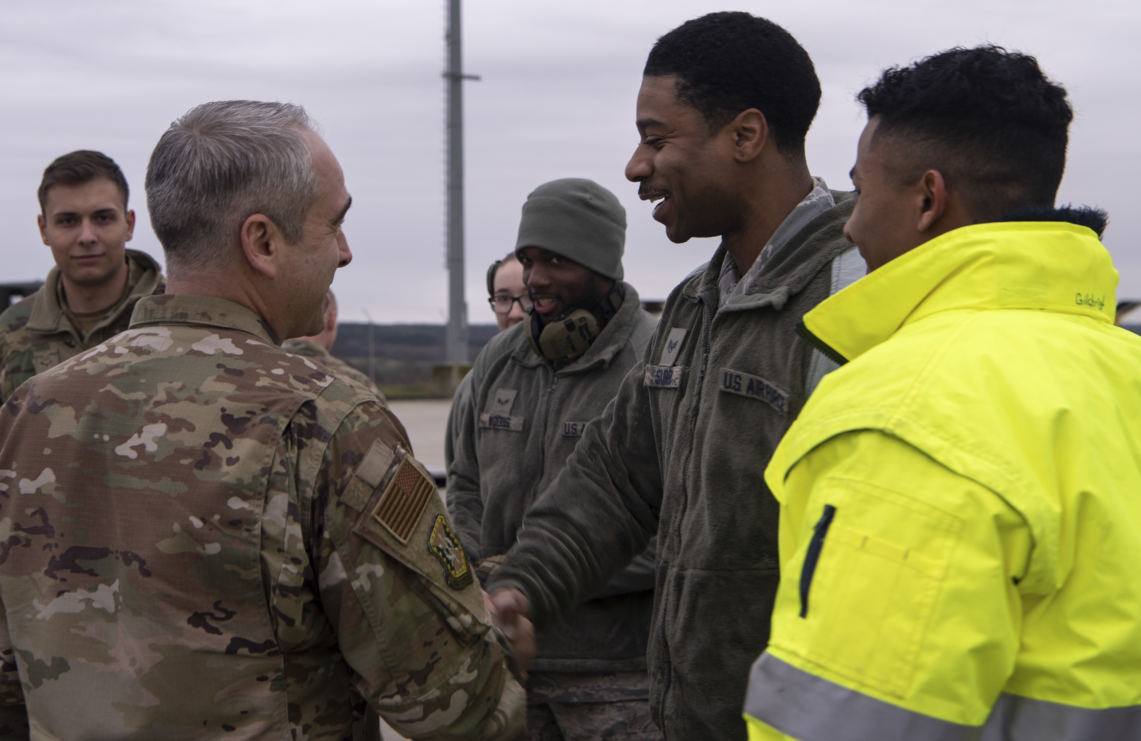 U.S. Air Force Expeditionary Center leadership visits 726th AMS ...