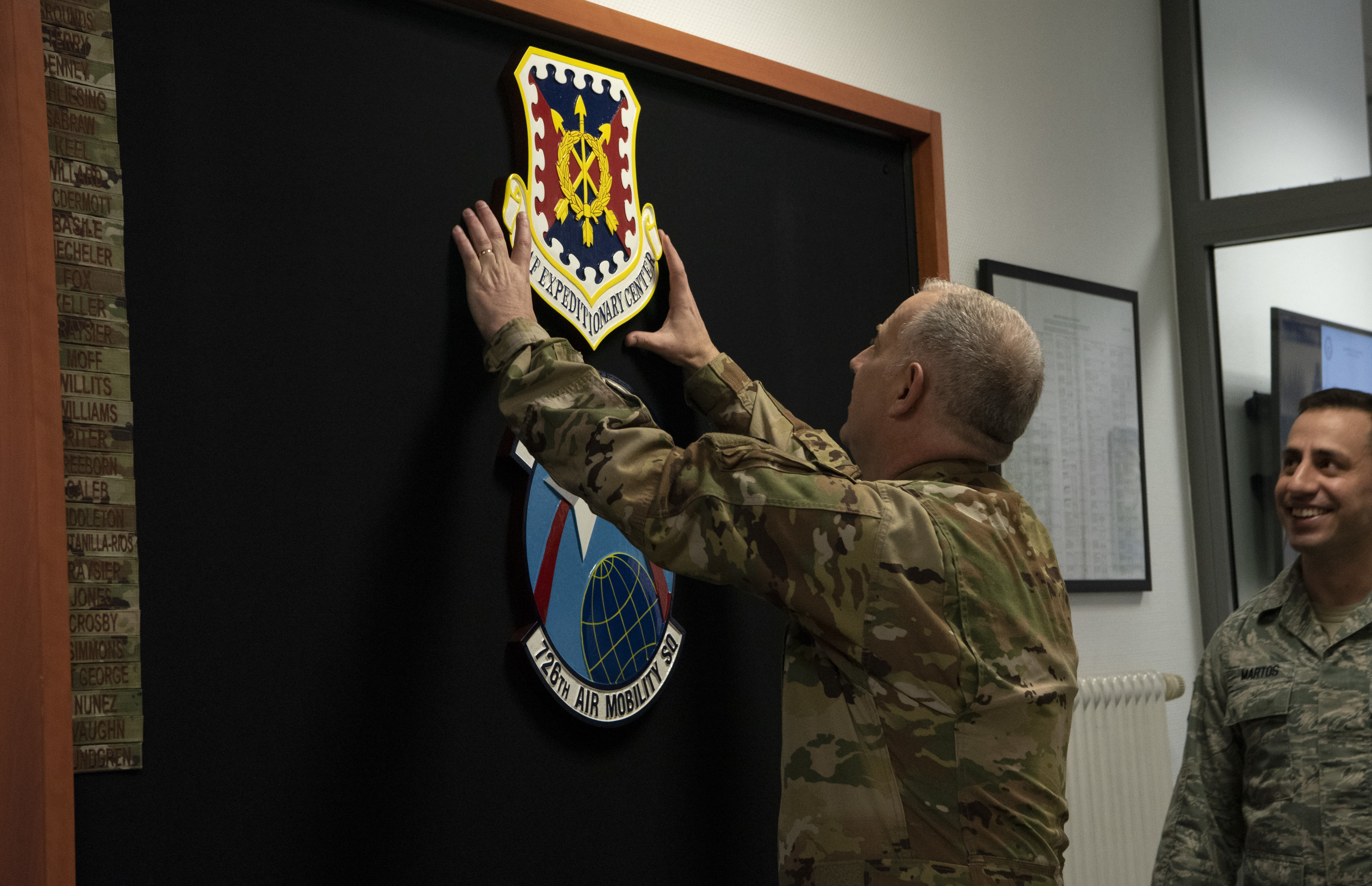 U.S. Air Force Expeditionary Center leadership visits 726th AMS > Air ...