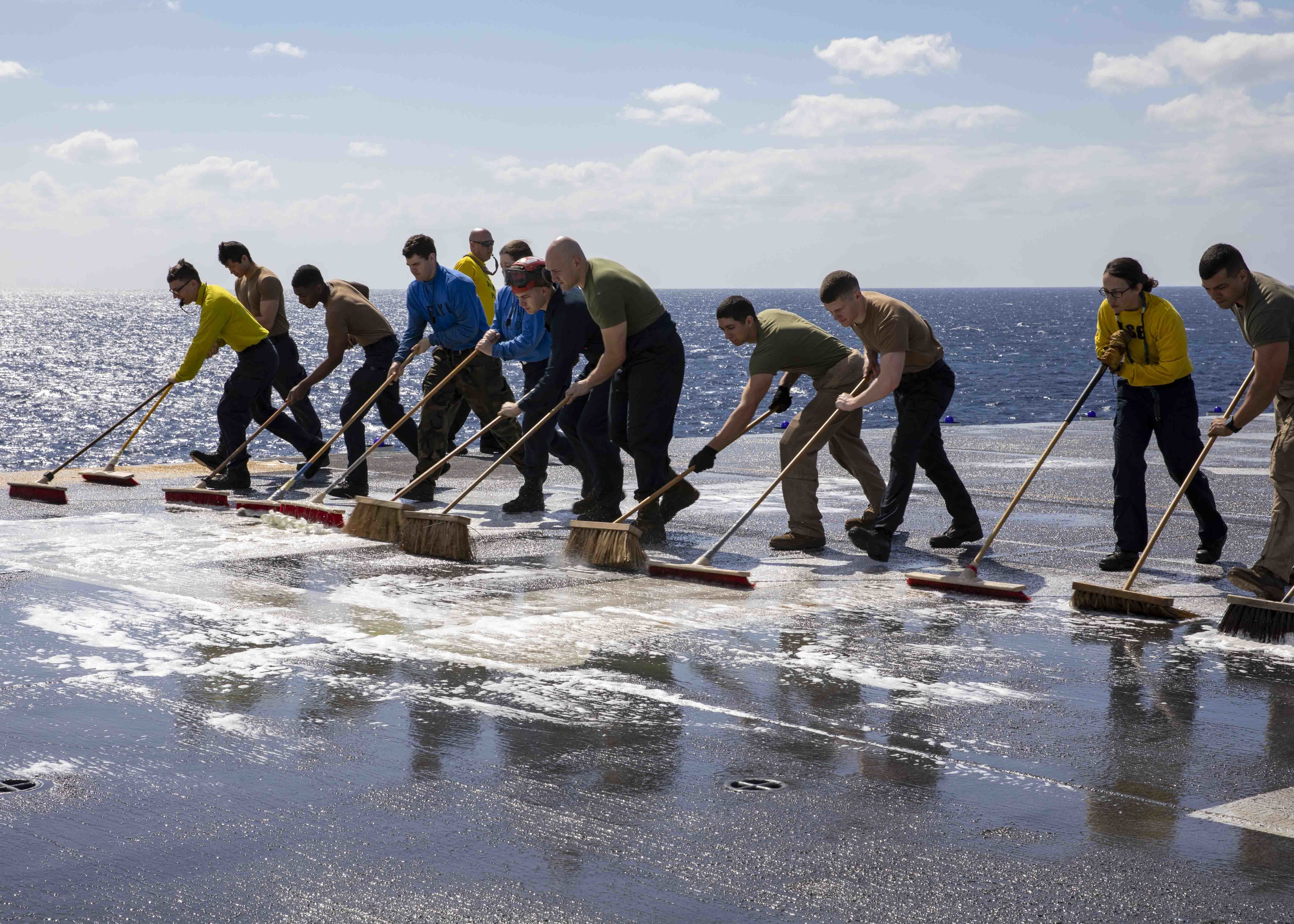 Ship Scrubbing
