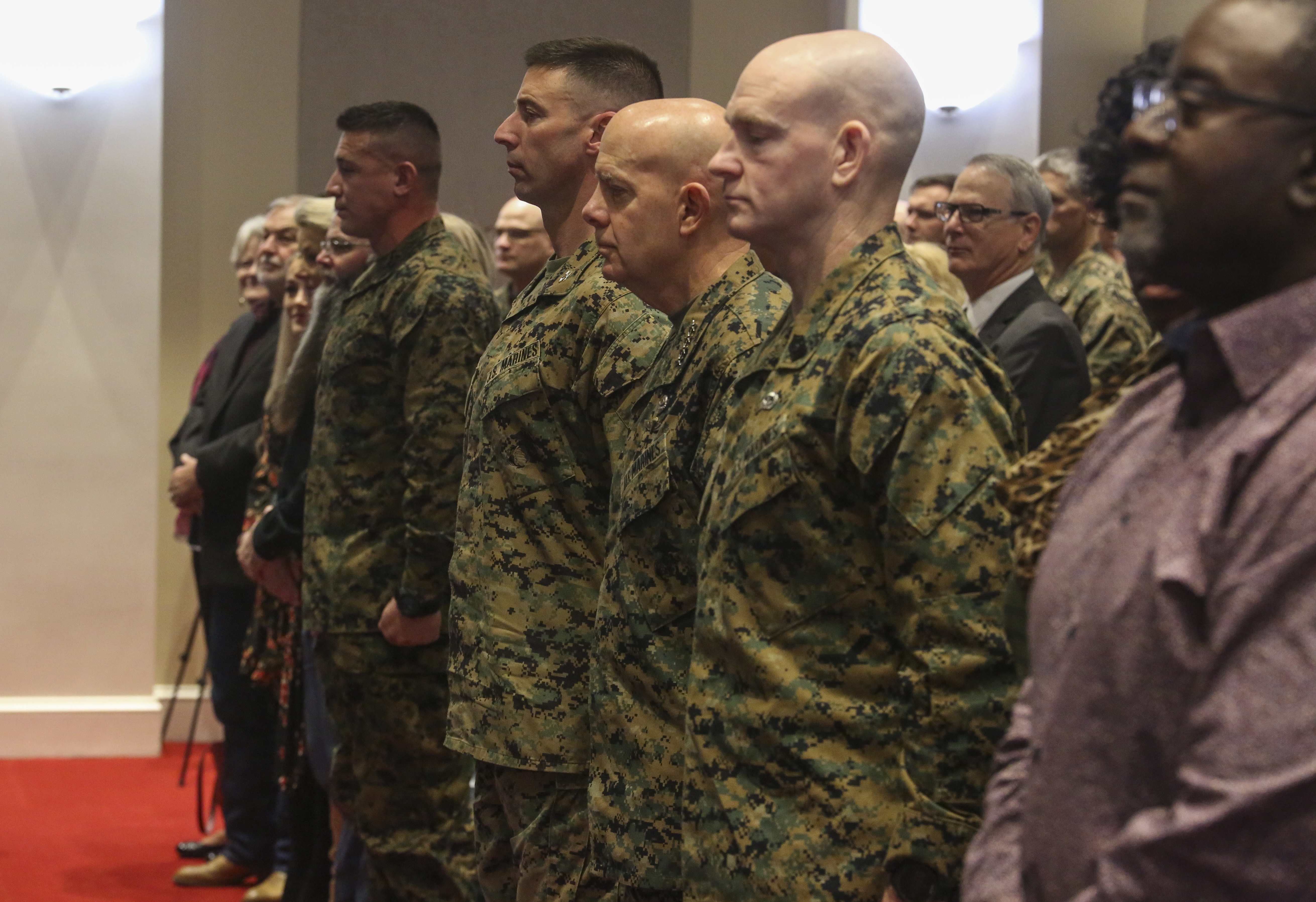 38th and 39th Color Sergeant of the Marine Corps Relief and Appointment