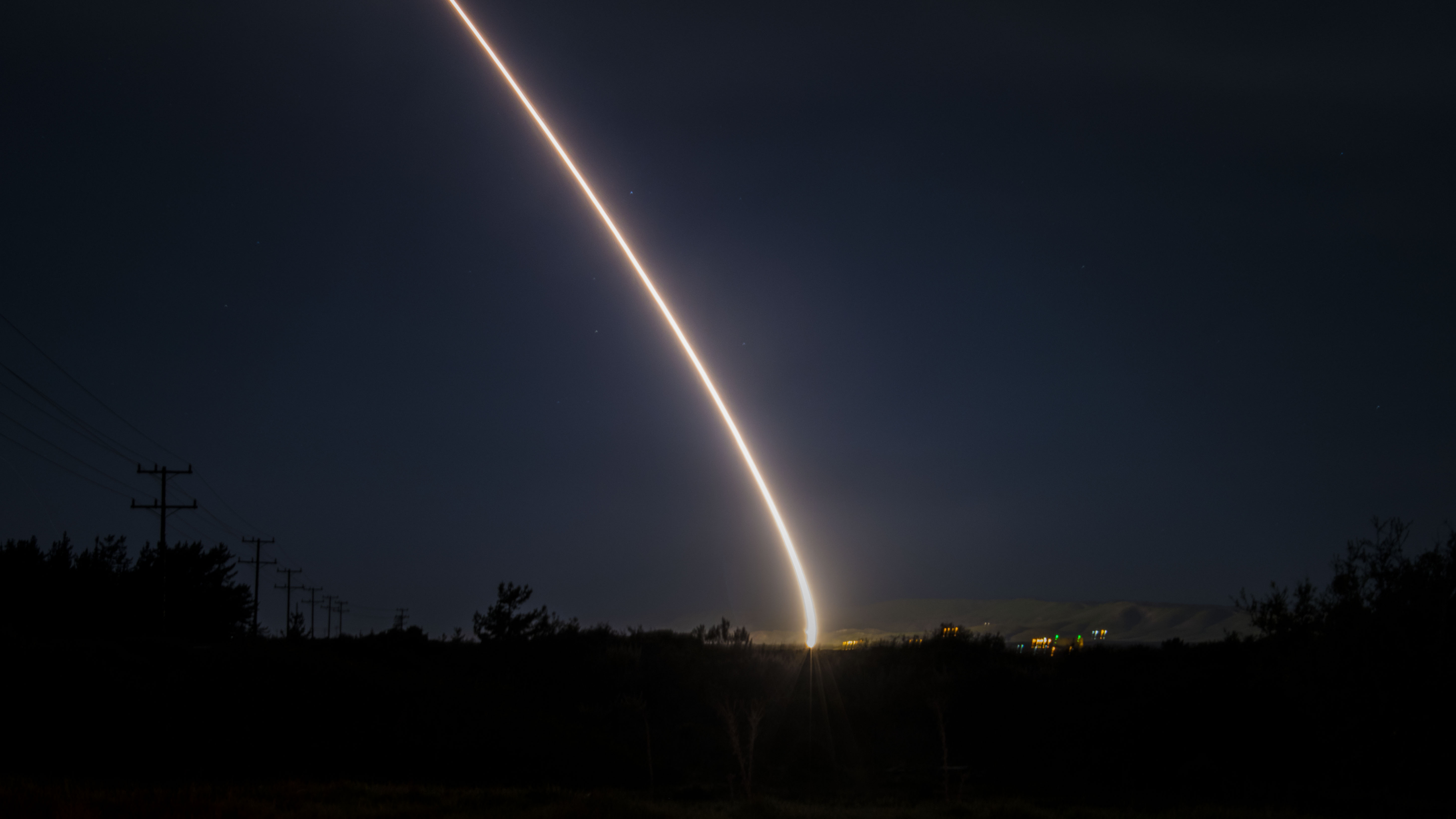 AIR FORCE GLOBAL STRIKE TESTS MINUTEMAN III MISSILE WITH LAUNCH FROM ...