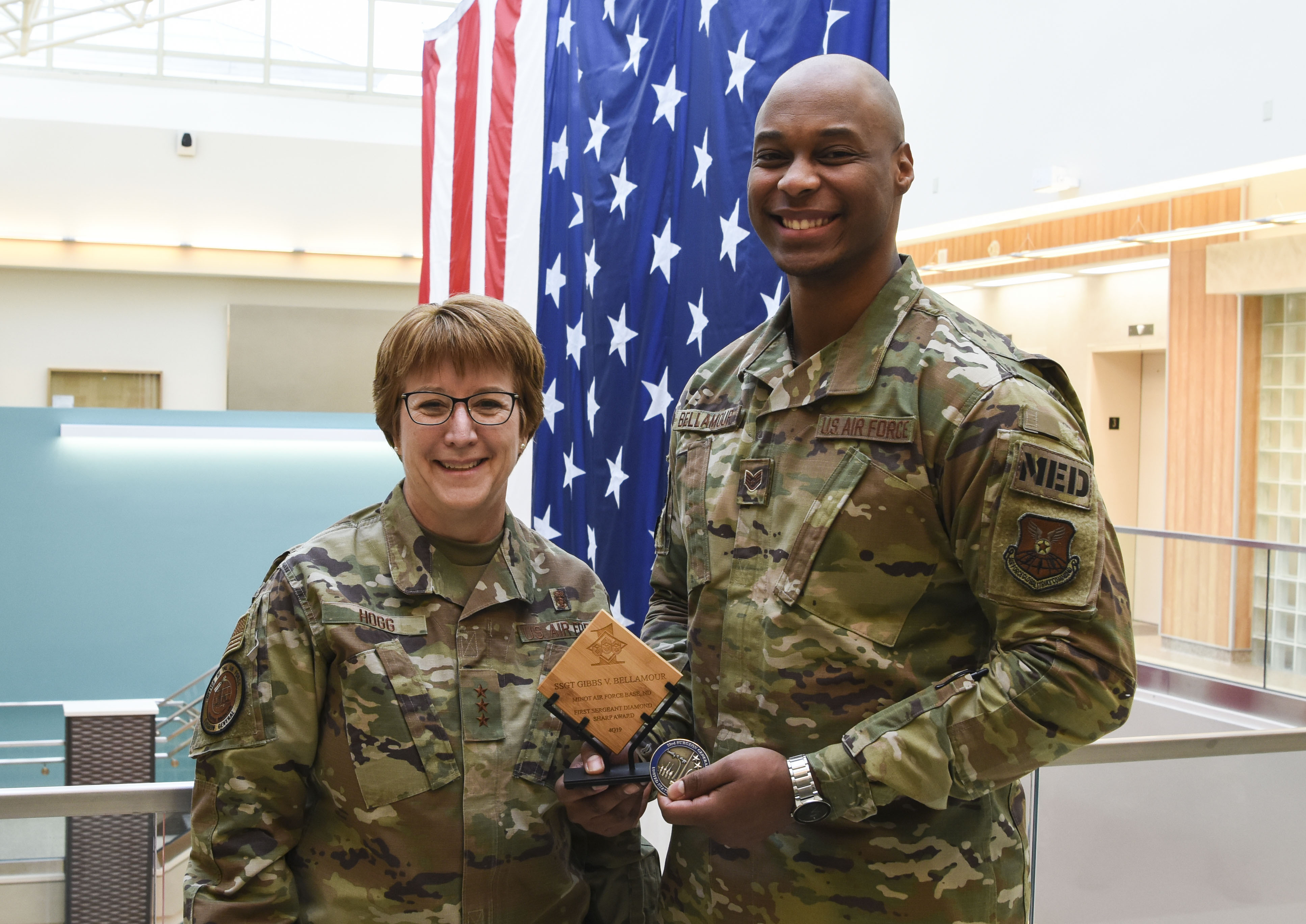 Air Force Surgeon General visits Team Minot