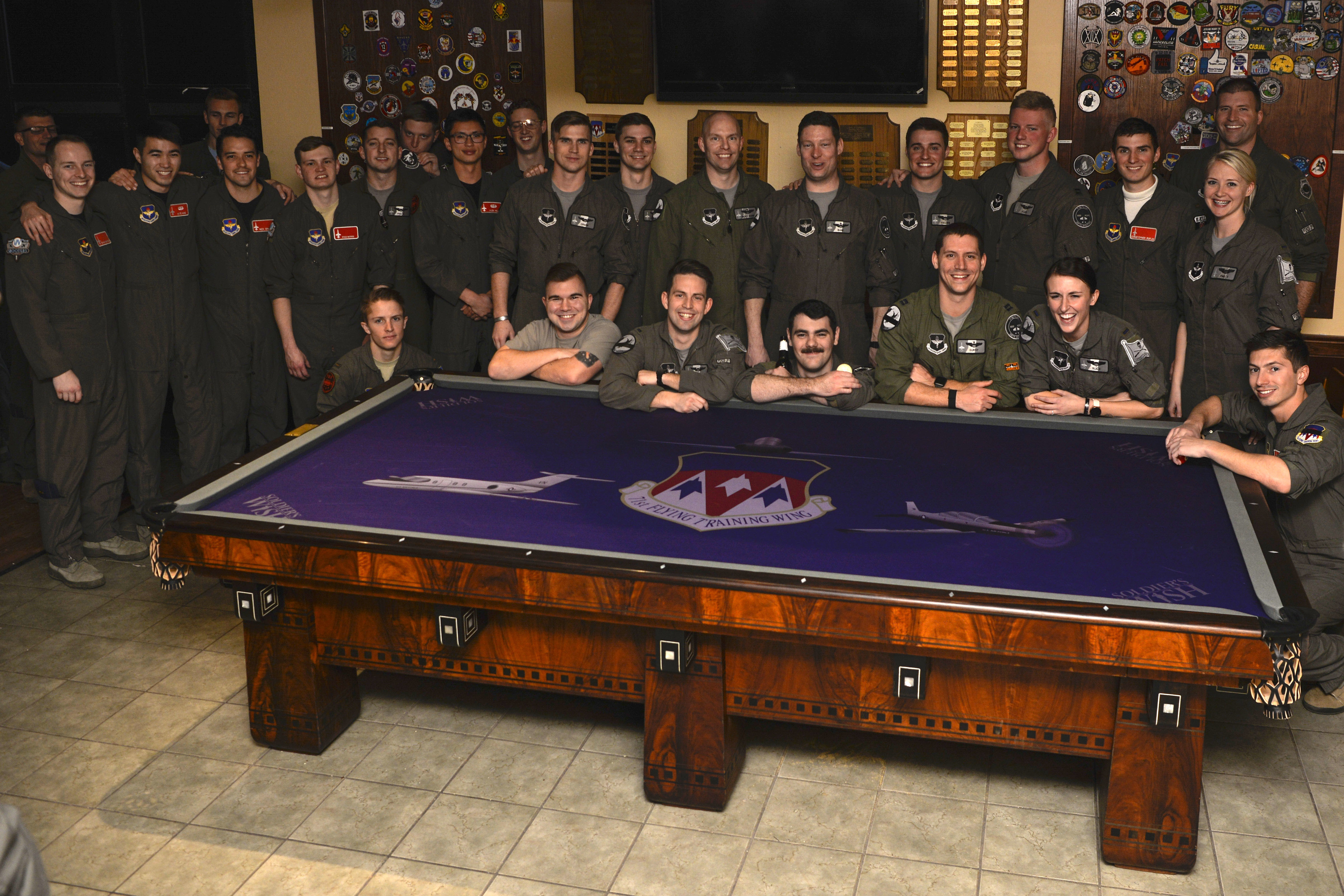 New Crud table inaugurated with tournament > Vance Air Force Base ...