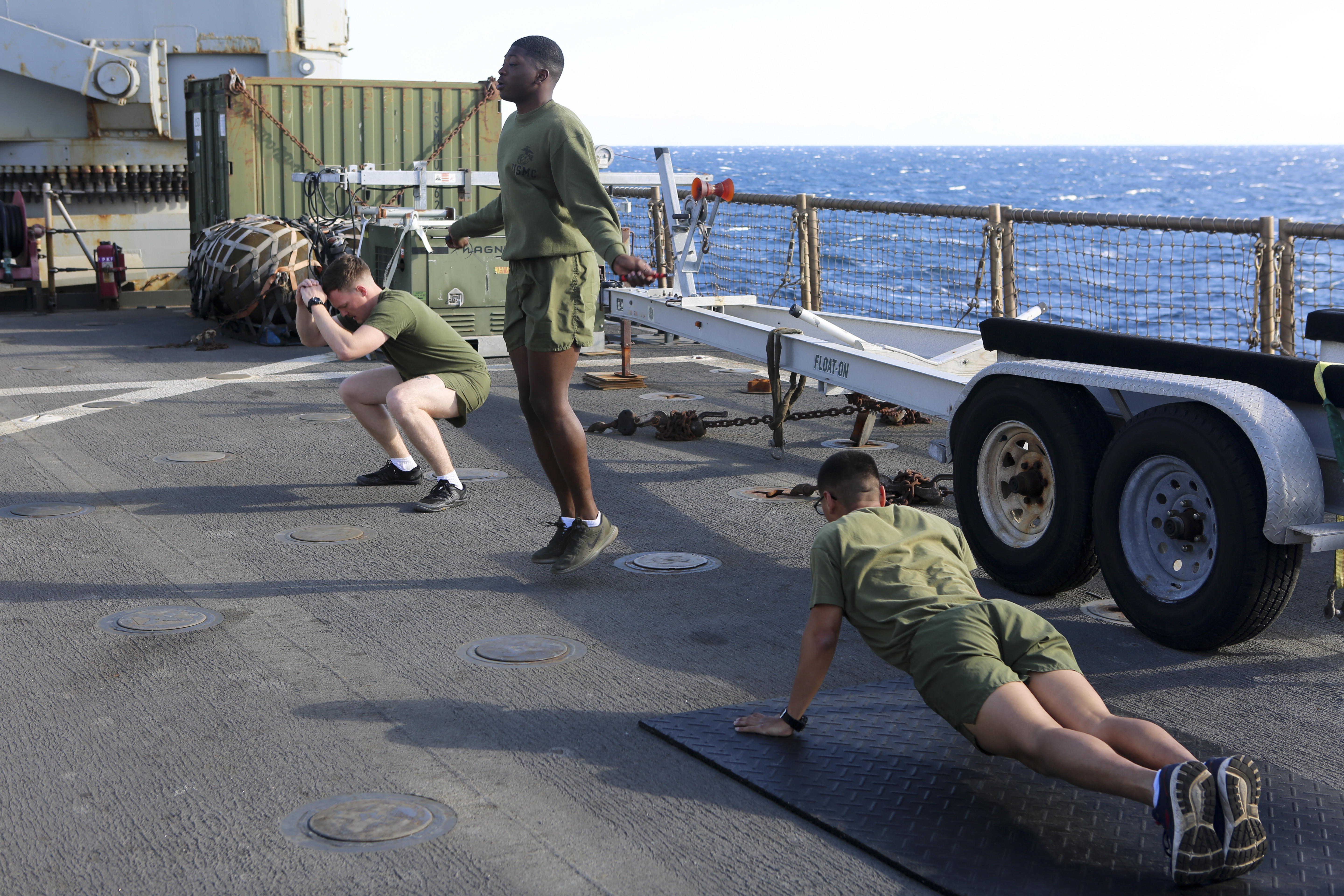 A day in the Oak > United States Marine Corps Flagship > News Display