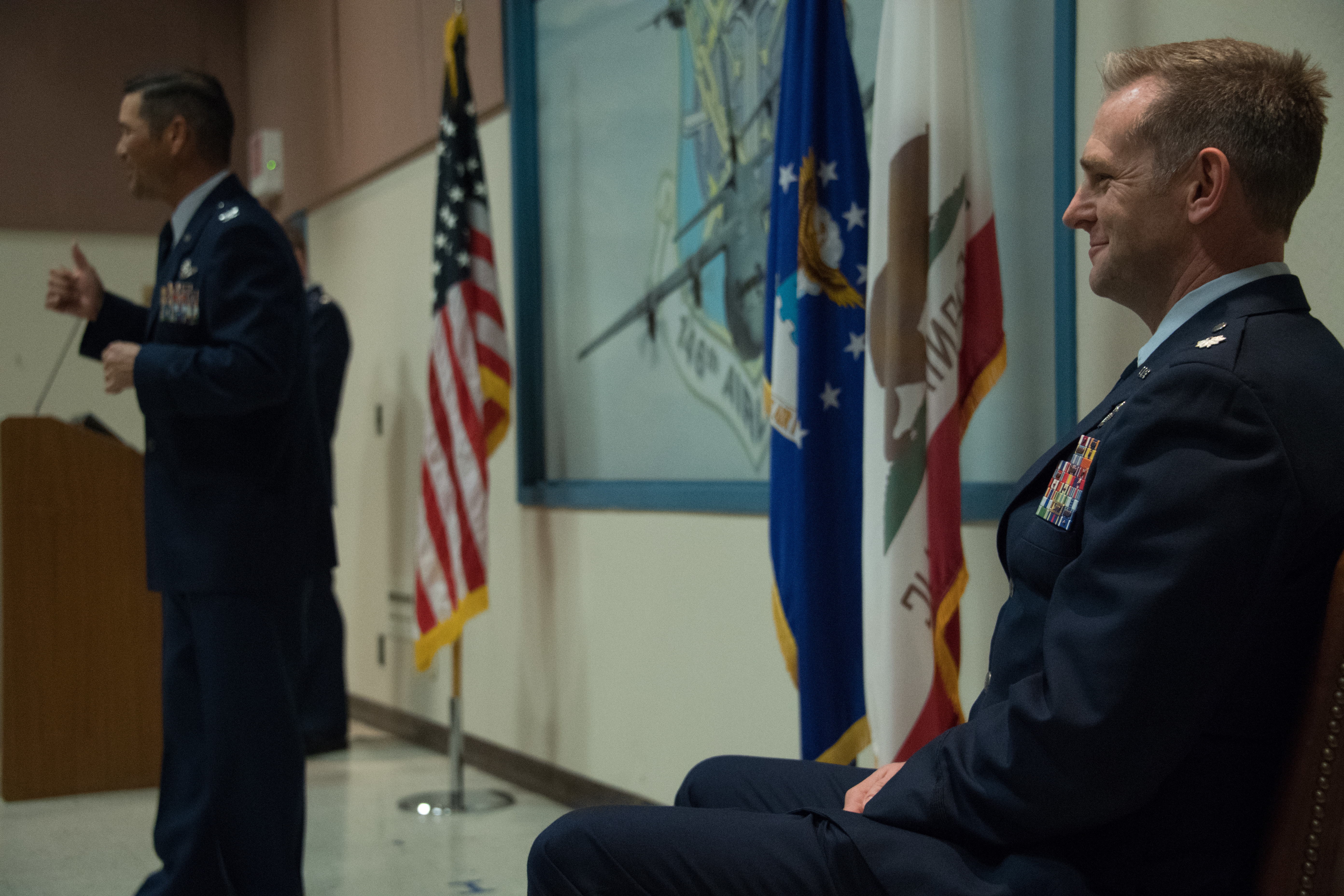 146th Operations Squadron welcomes incoming commander during assumption ...