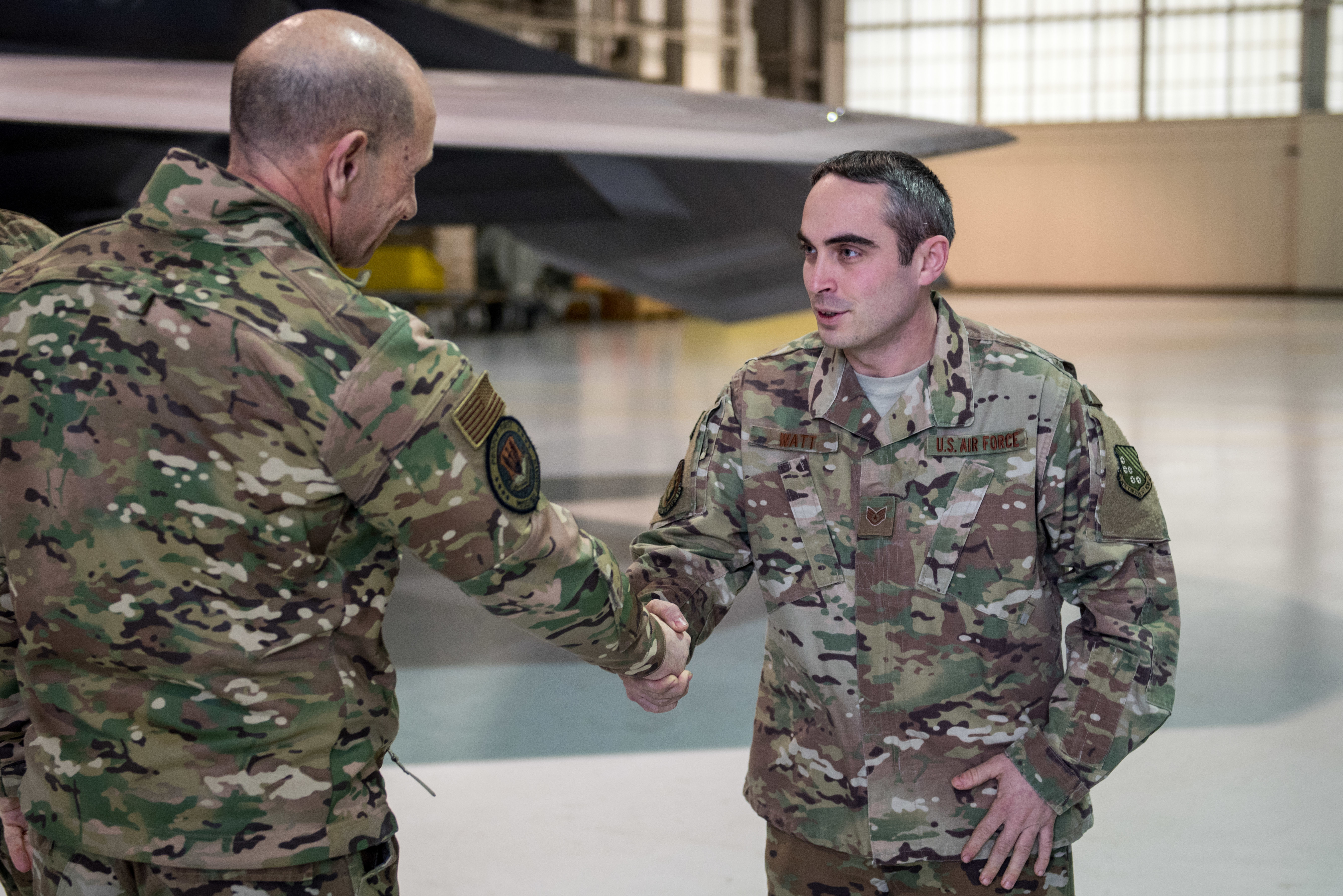 COMACC tours 1st Fighter Wing and 633rd Air Base Wing