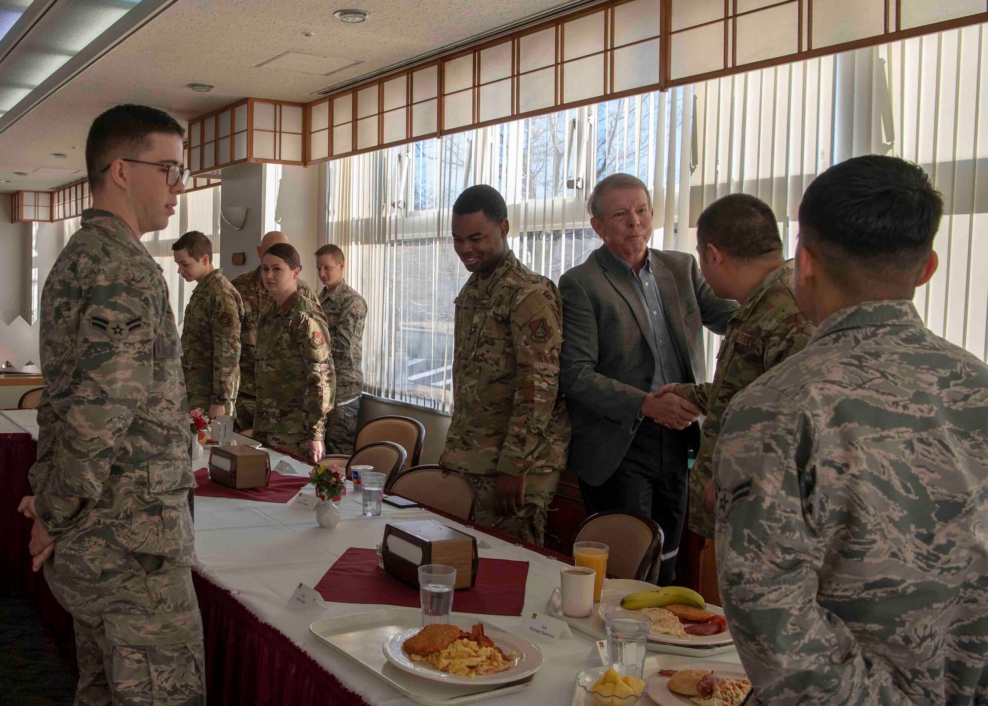 Retired CMSAF McKinley visits Yokota > Air Force Test Center > News