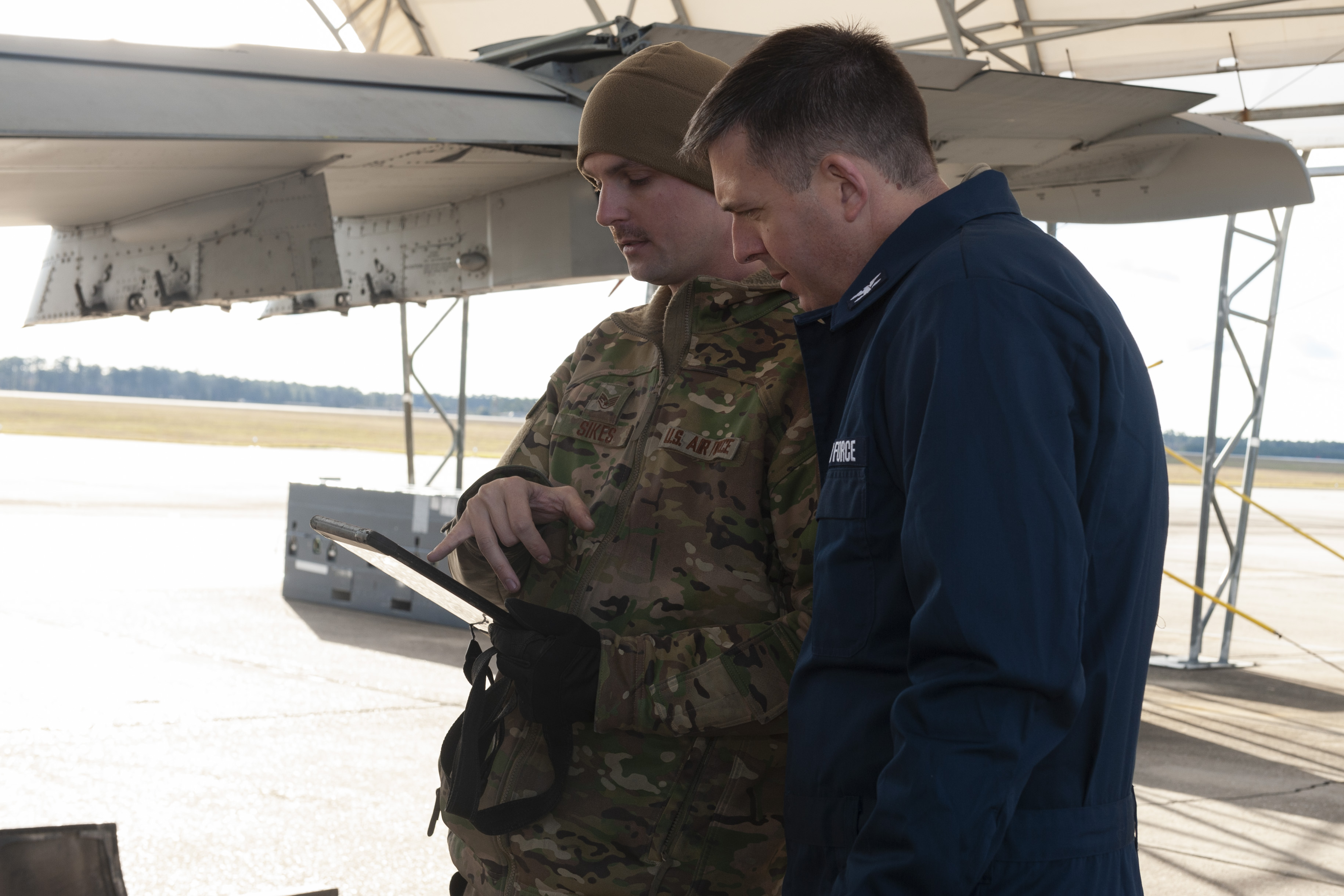 Leadership visits 23d AMXS > Moody Air Force Base > Article Display