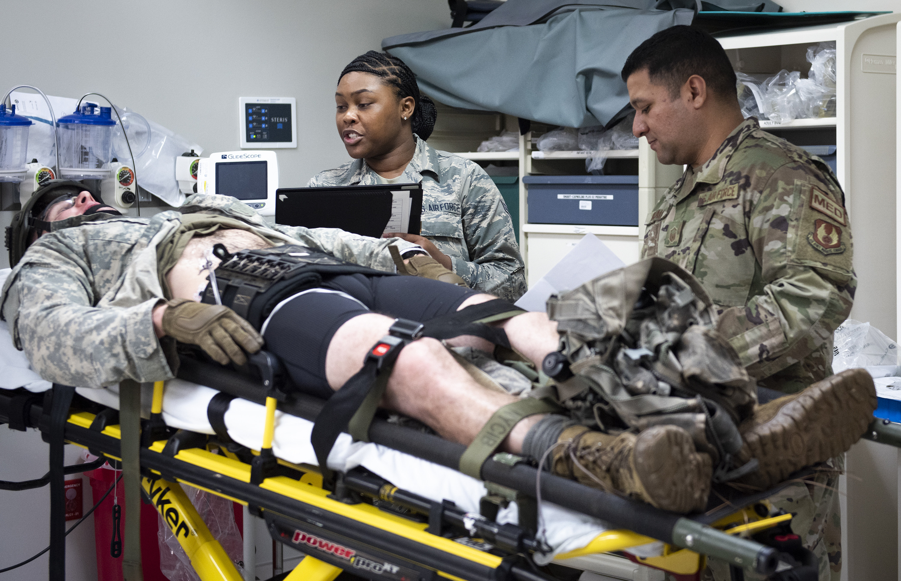 Medics support Ranger exercise