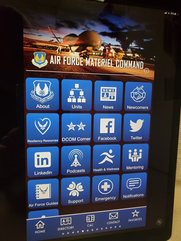 USAF Connect mobile app continues to provide AFMC info on-the-go > Air ...