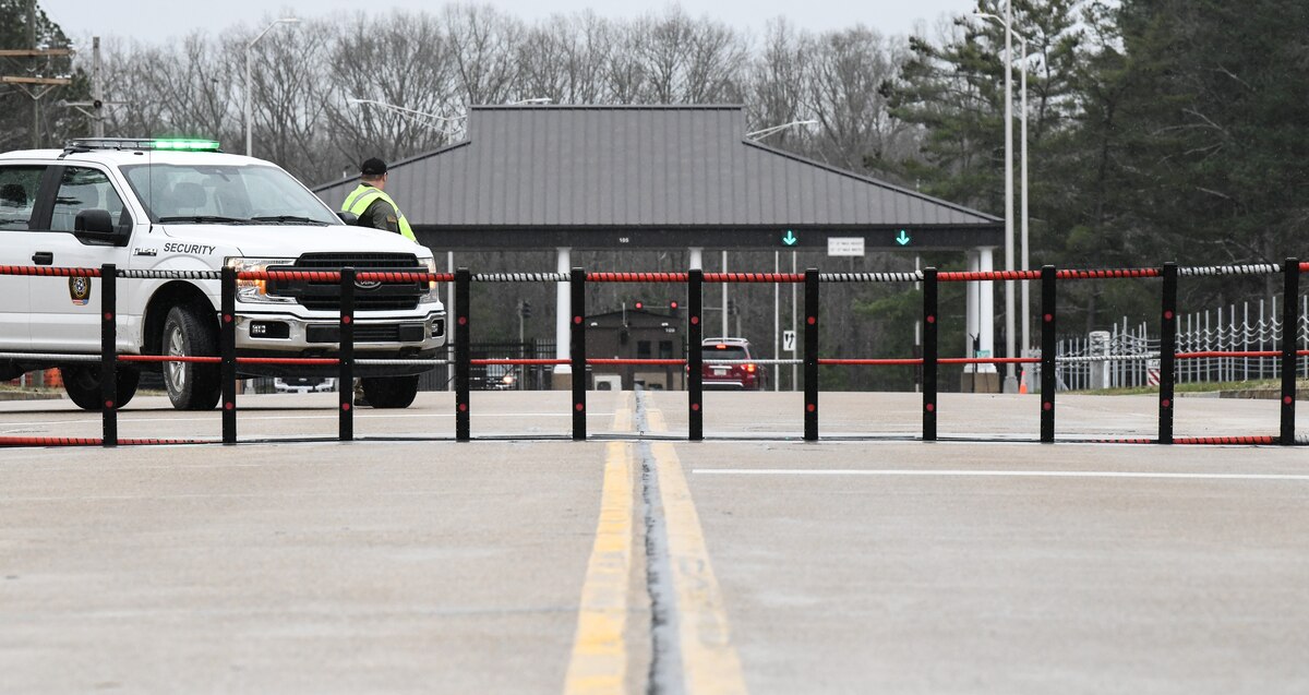 Arnold AFB Main Gate improvements completed > Arnold Air Force Base ...