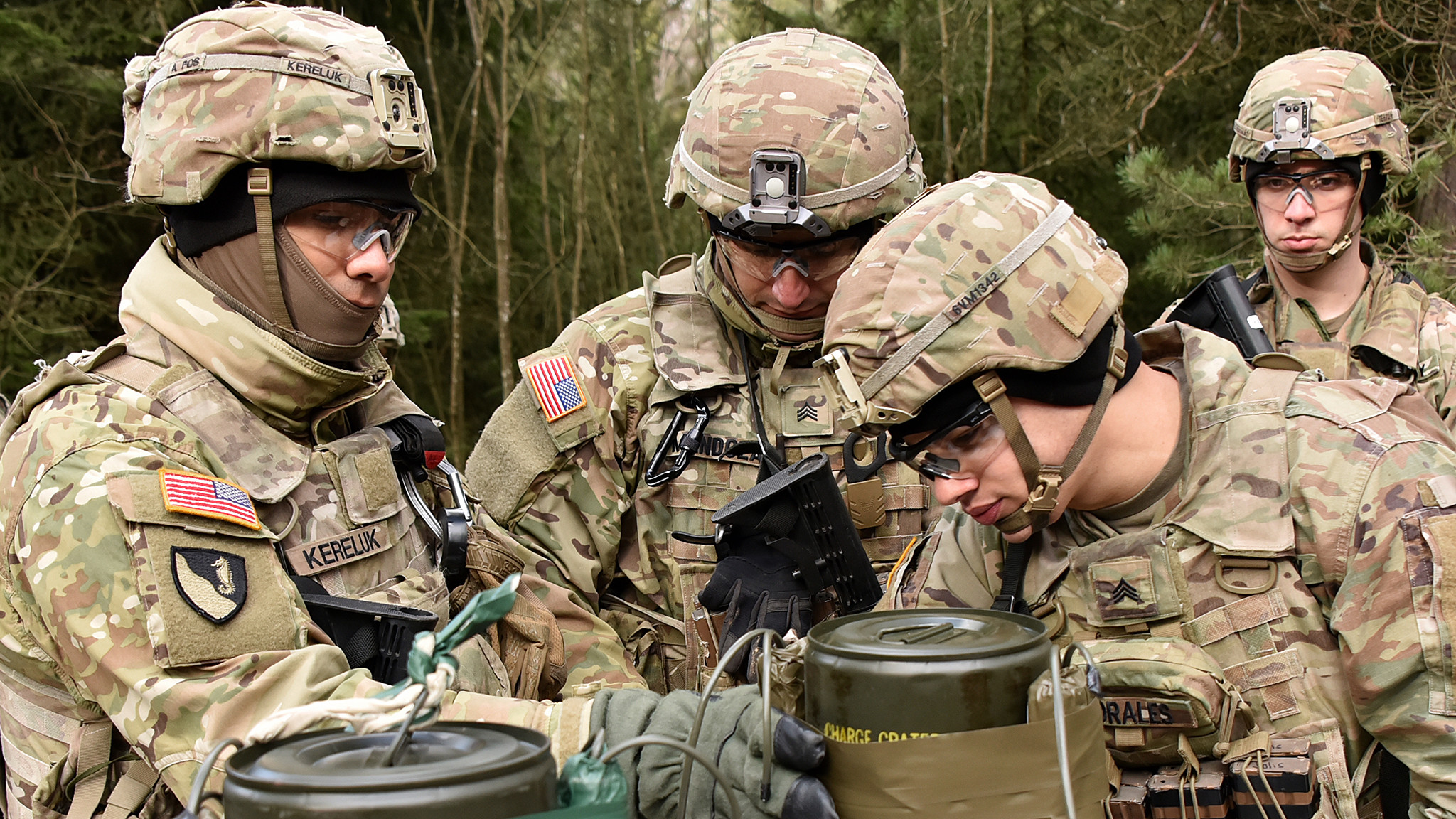 2nd Cavalry Regiment: Engineer qualification range