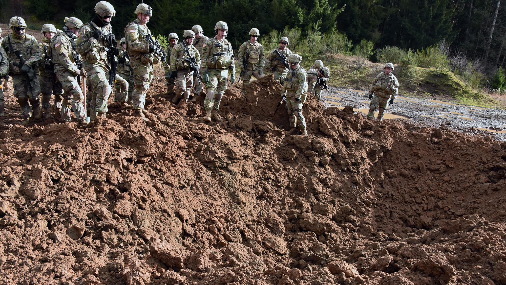 2nd Cavalry Regiment: Engineer qualification range