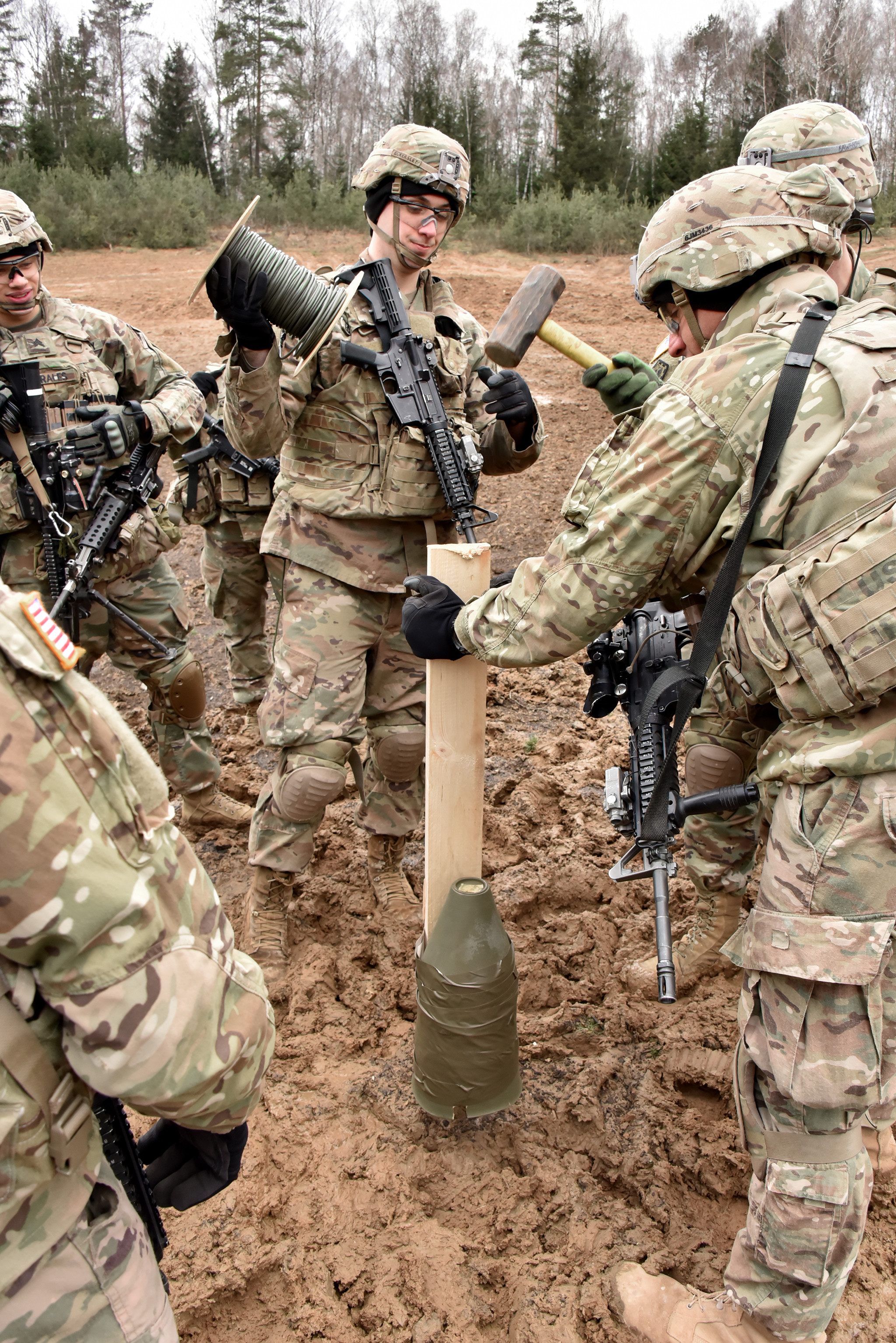 2nd Cavalry Regiment: Engineer qualification range