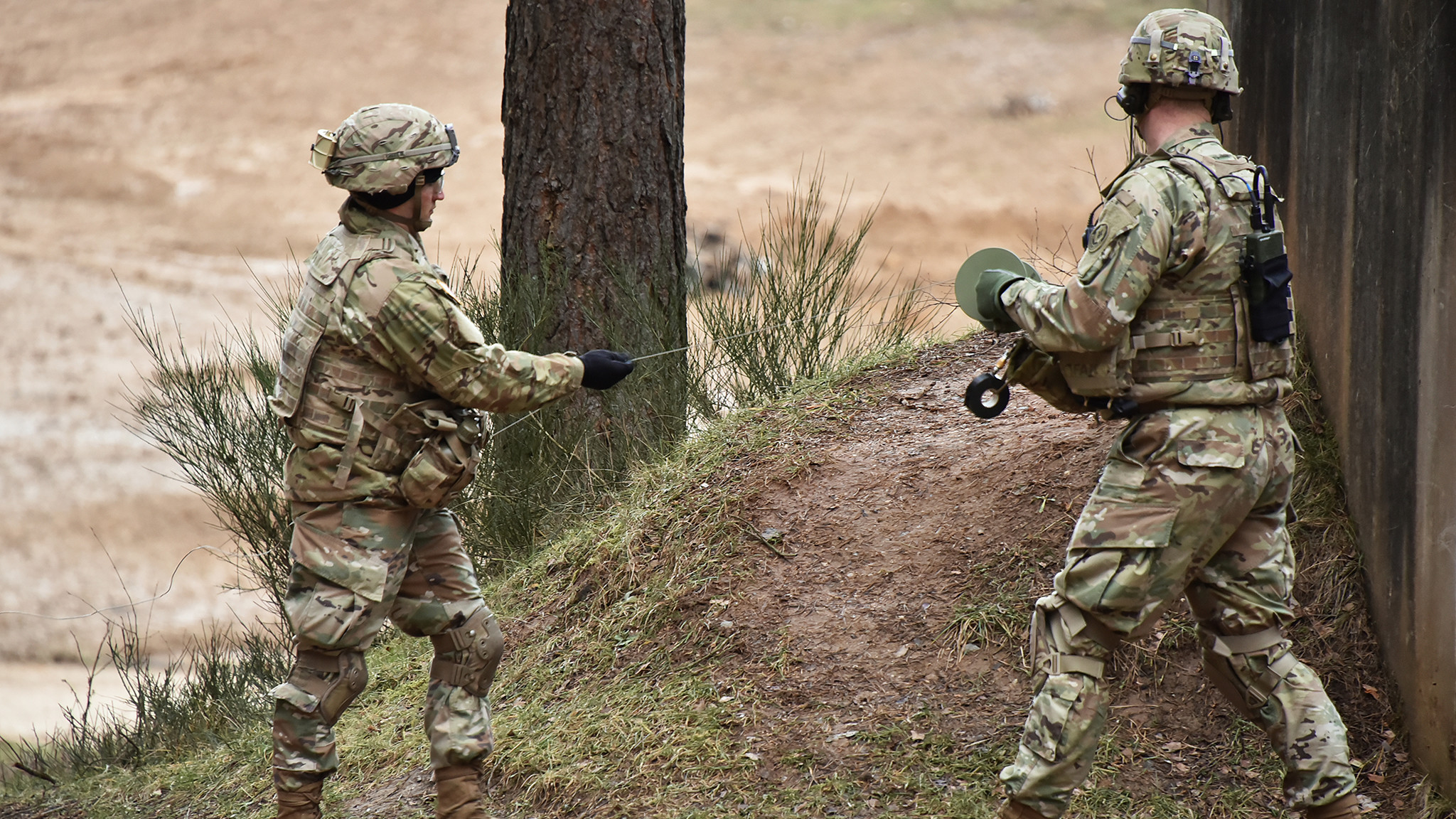 2nd Cavalry Regiment: Engineer qualification range