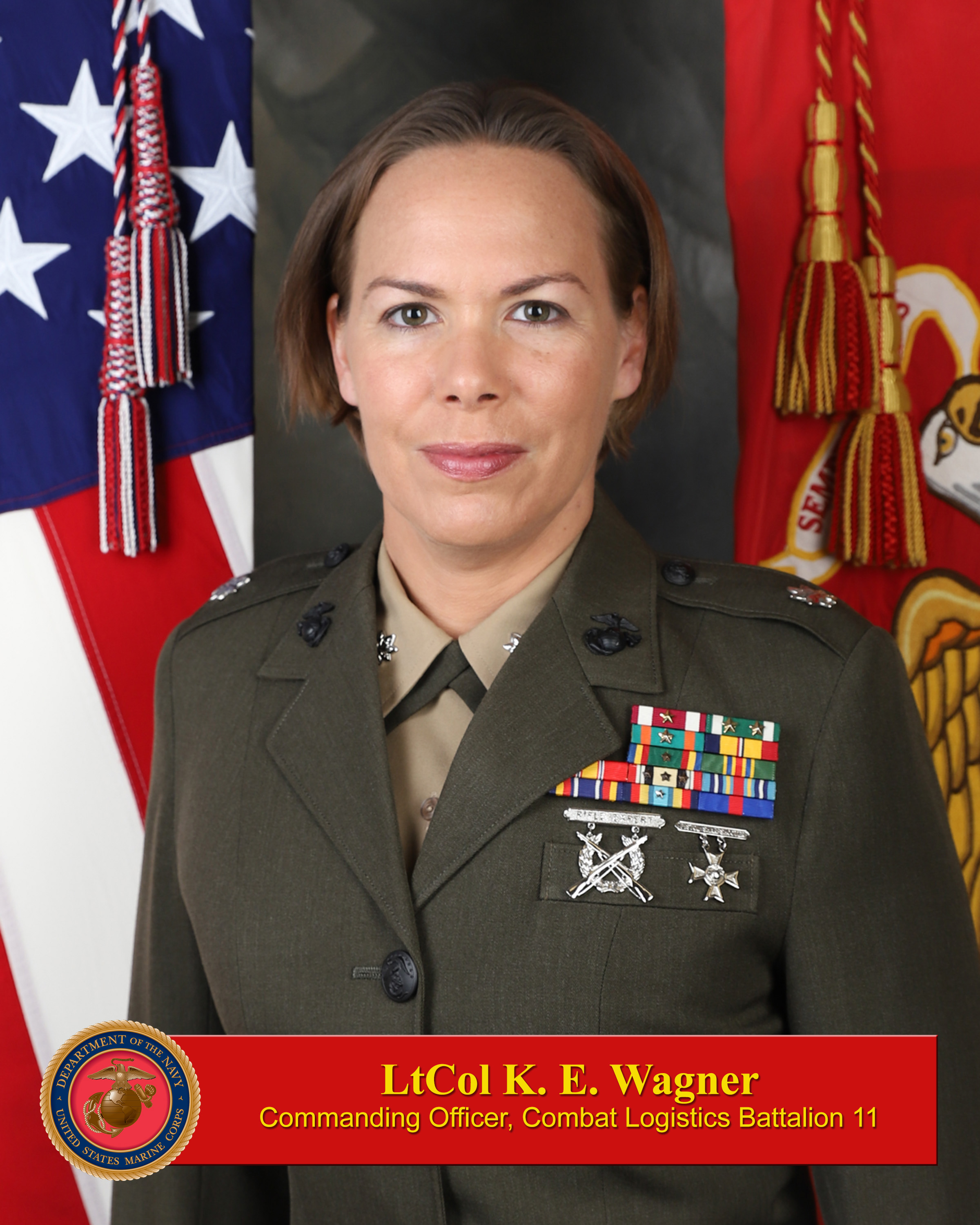 Lieutenant Colonel K.E. Wagner > 1st Marine Logistics Group > Leaders