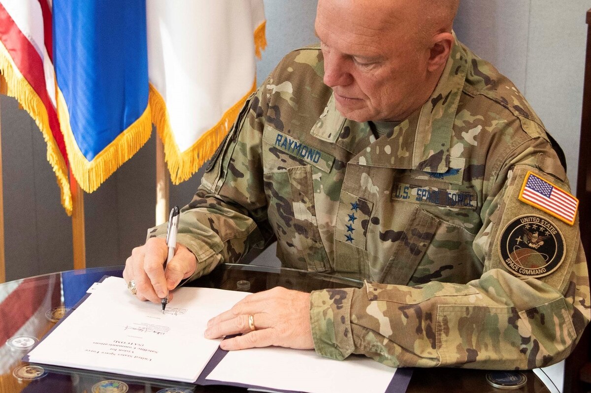 USSF signs vision for single, integrated Satellite Communications ...