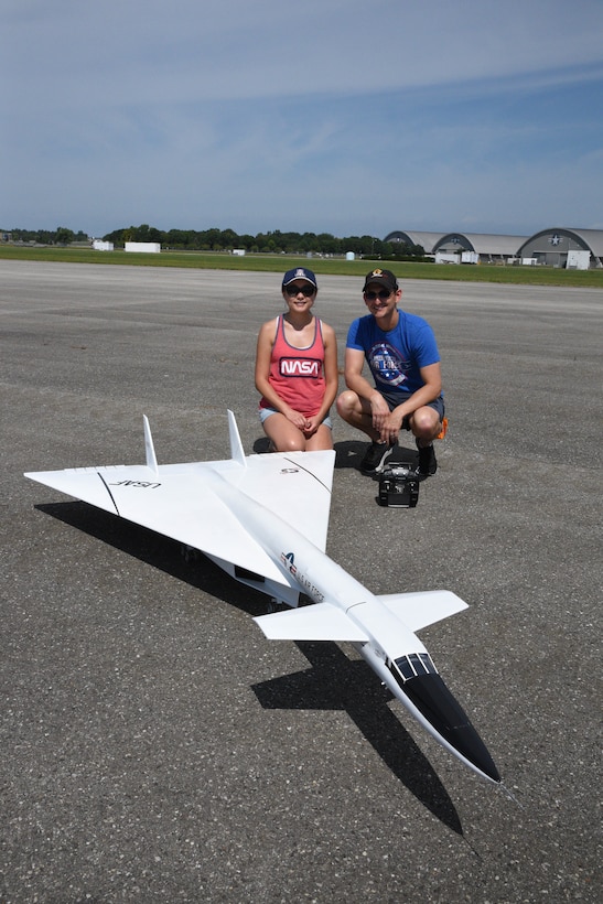 Giant Scale Radio-Controlled (RC) Model Aircraft Air Show