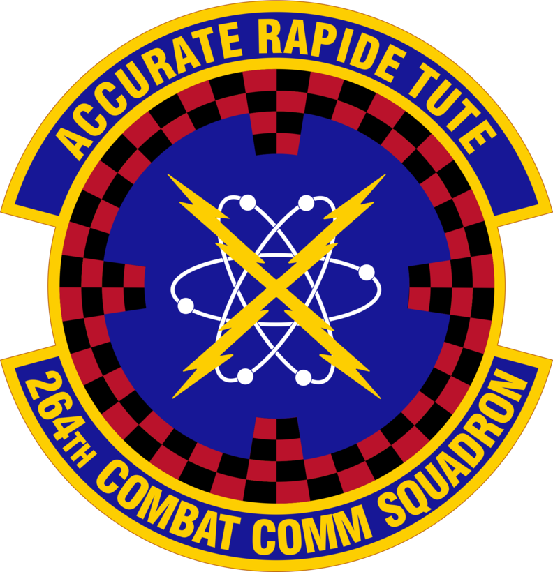 264th Combat Communications Squadron emblem