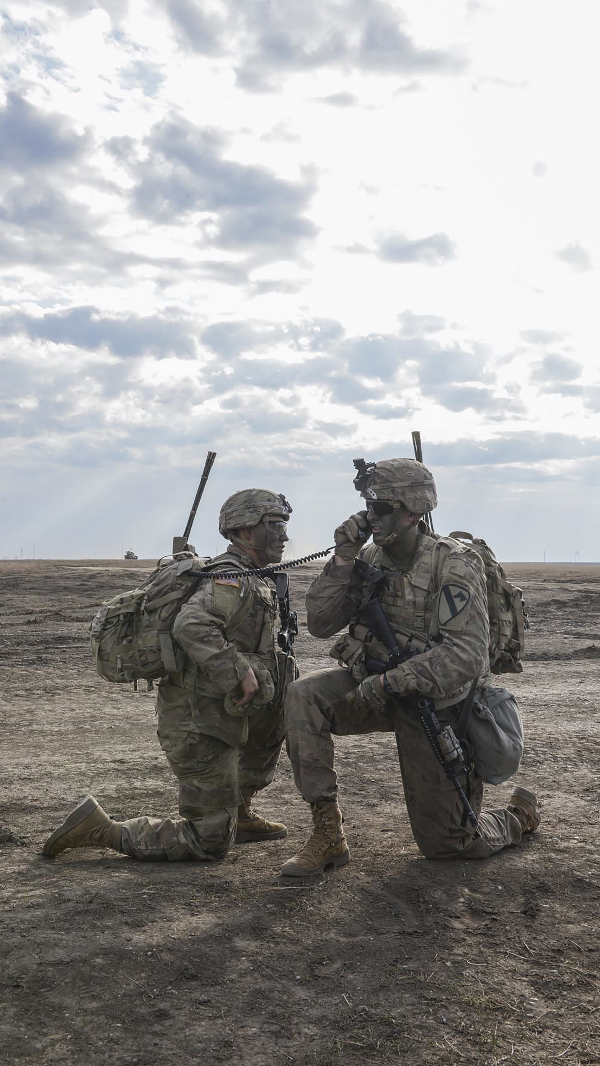 Romanian Soldiers provide artillery support at 1st Cavalry Division's ...