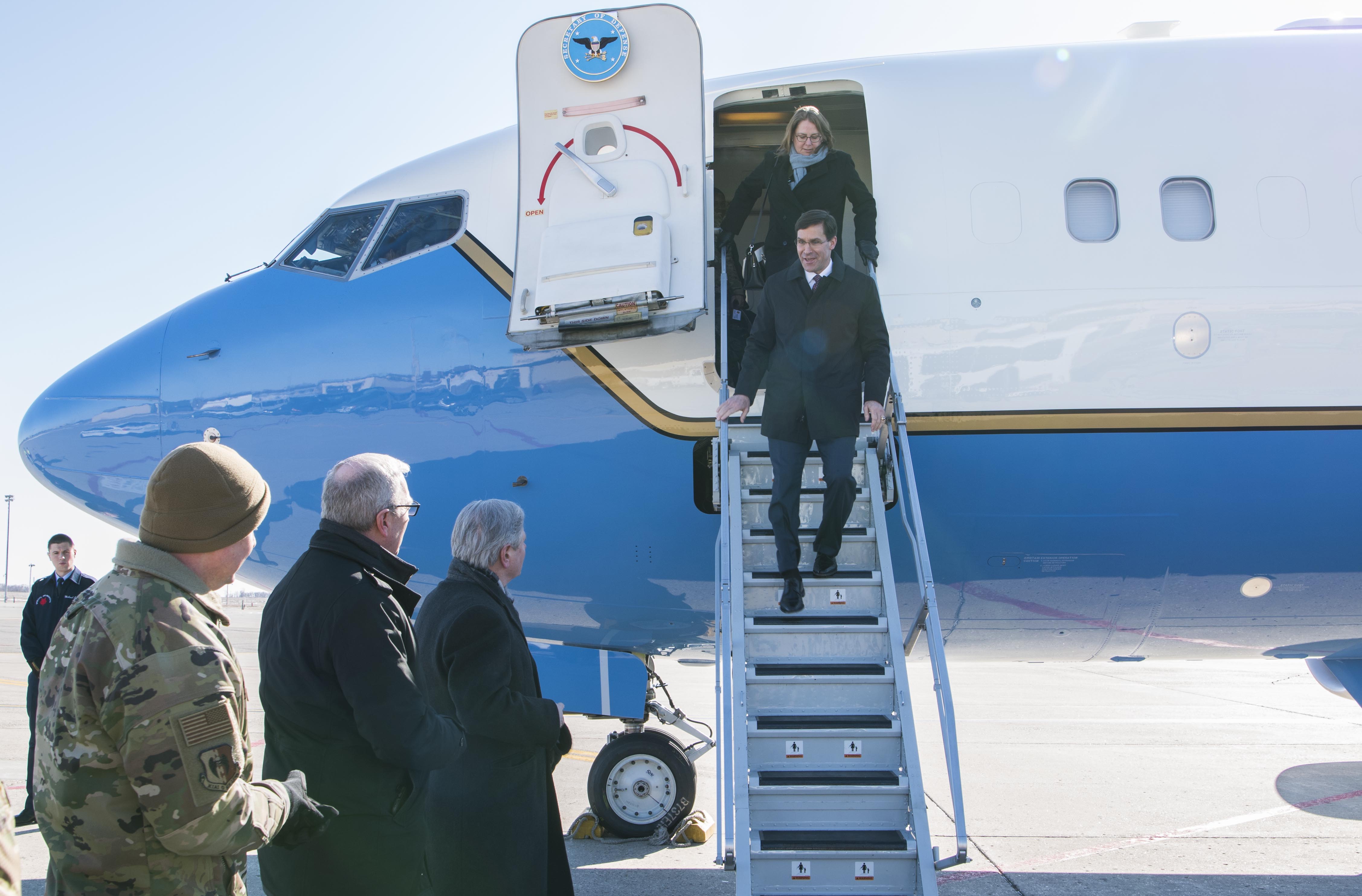 SECDEF visits Minot AFB