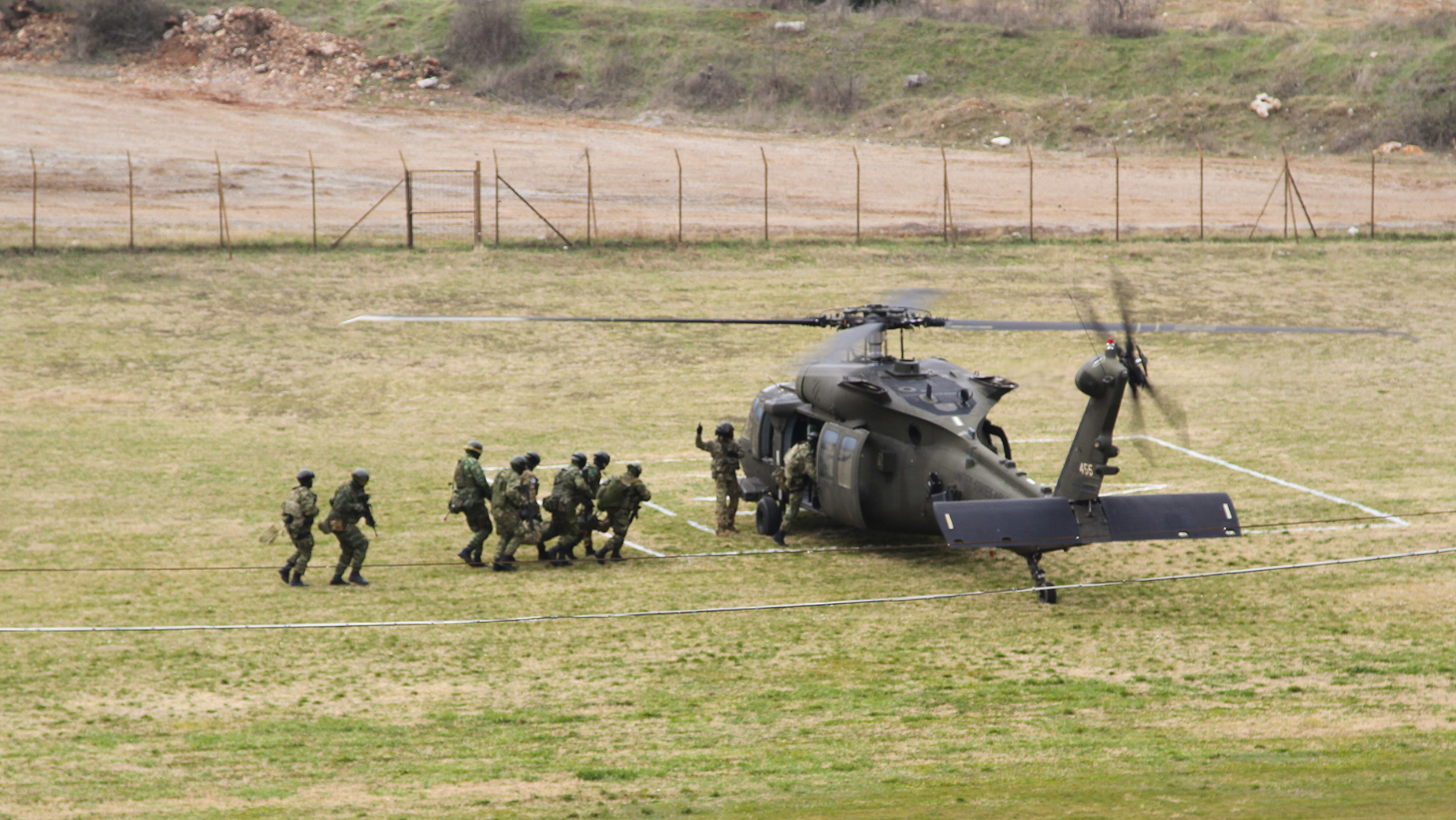 U.S and Greece perform joint multinational training exercise near Mount ...