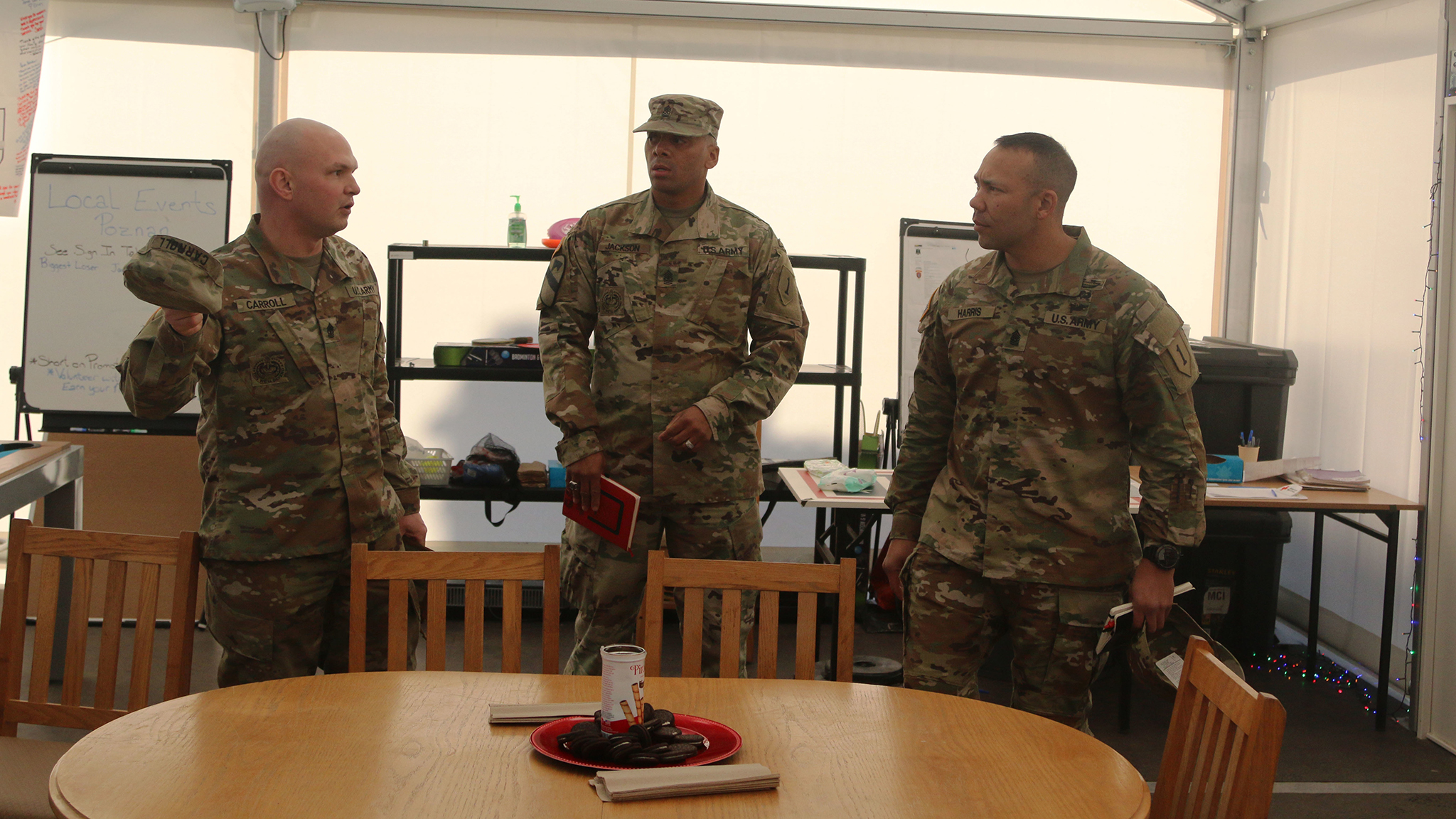 1st Infantry Division FWD welcomes Hannah Thoburn of the Senate Foreign ...