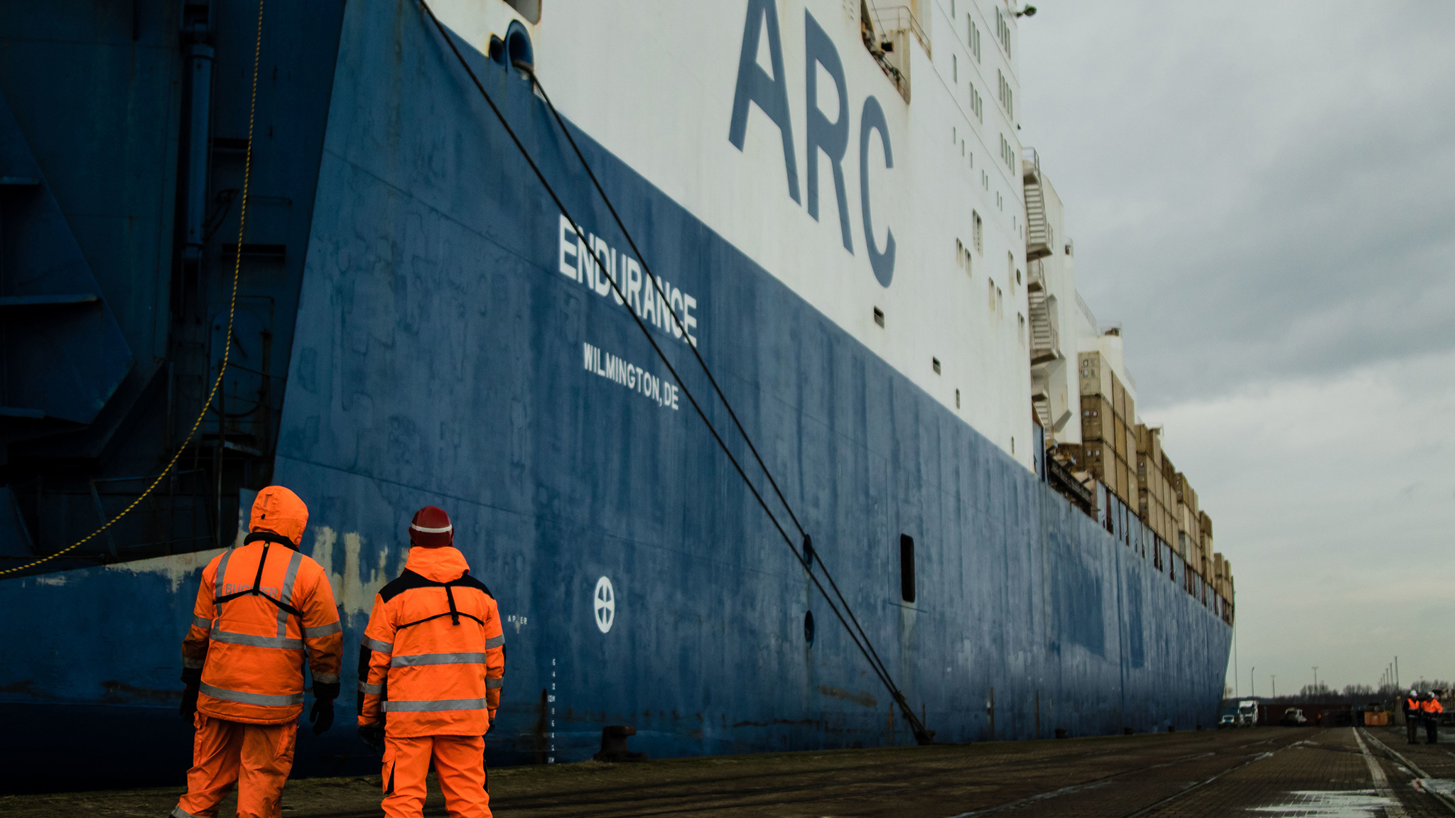 DEFENDER-Europe 20 equipment arrives at Bremerhaven, Germany