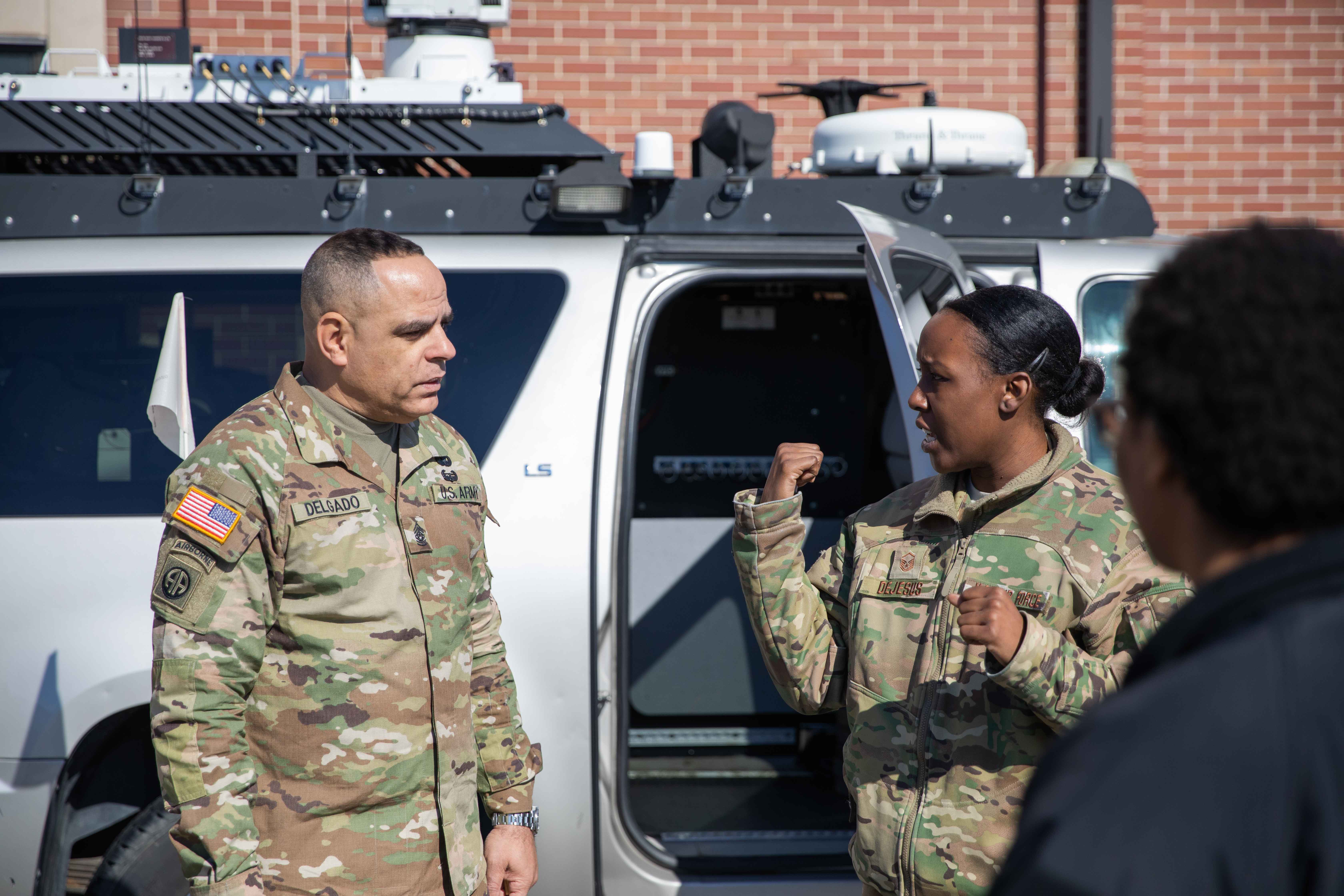 ARNORTH CSM visits JTF-CS