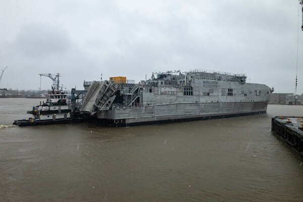 USNS Newport (EPF 12) Launched > Naval Sea Systems Command > Saved News ...