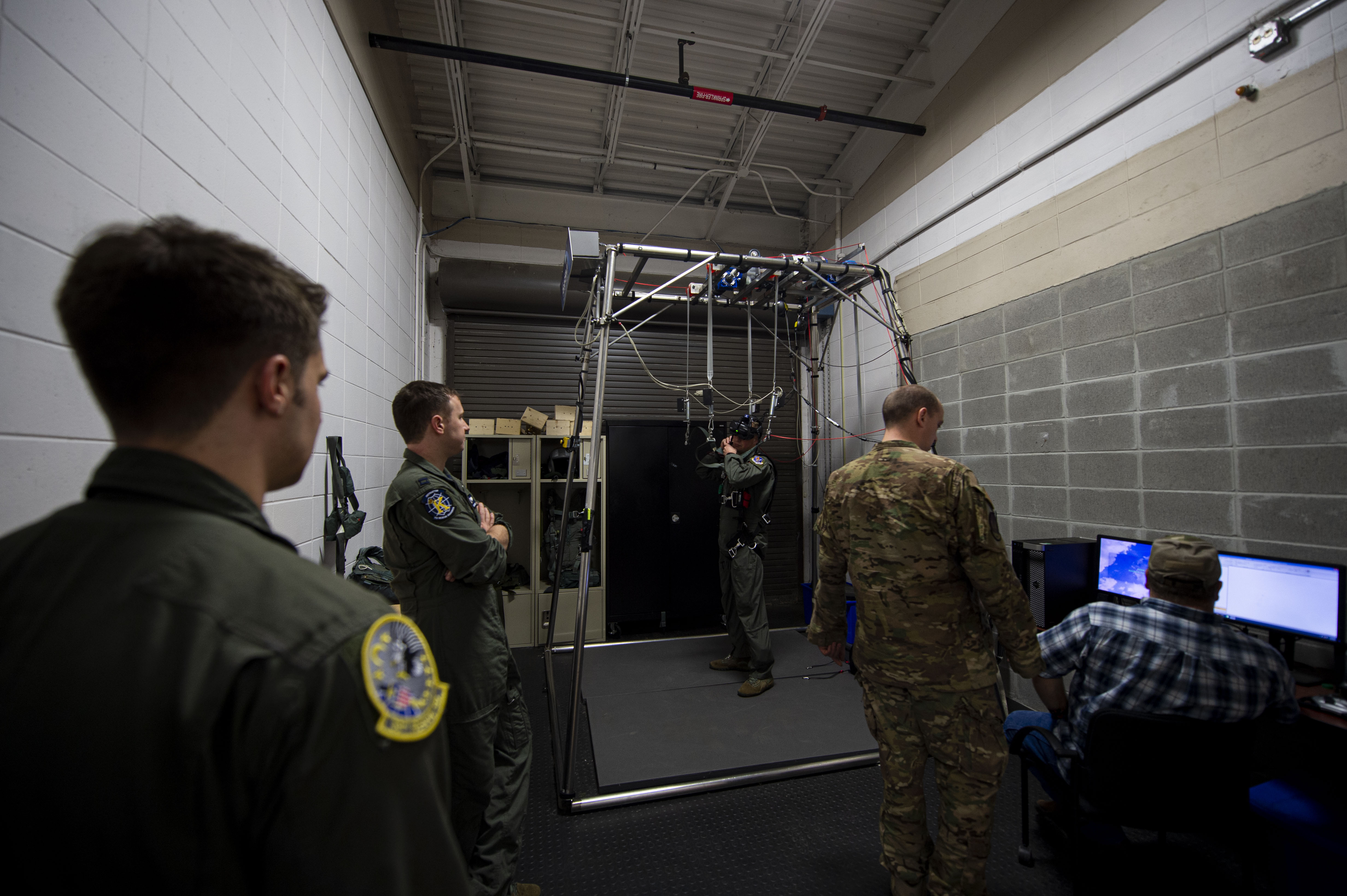 Emergency parachute training refreshes, assess aircrew > Moody Air ...