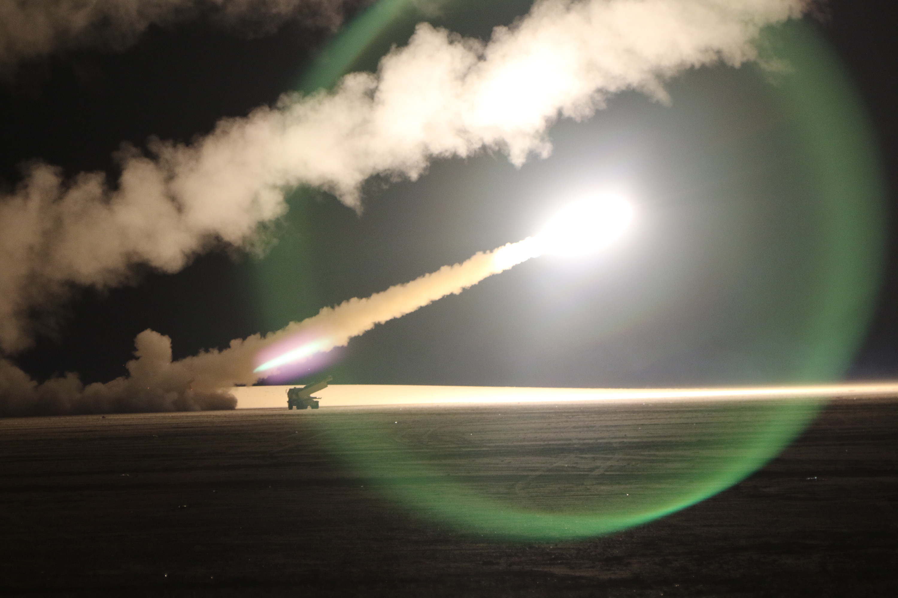U.S, Kuwait artillery light up the night sky > U.S. Army Central > News ...