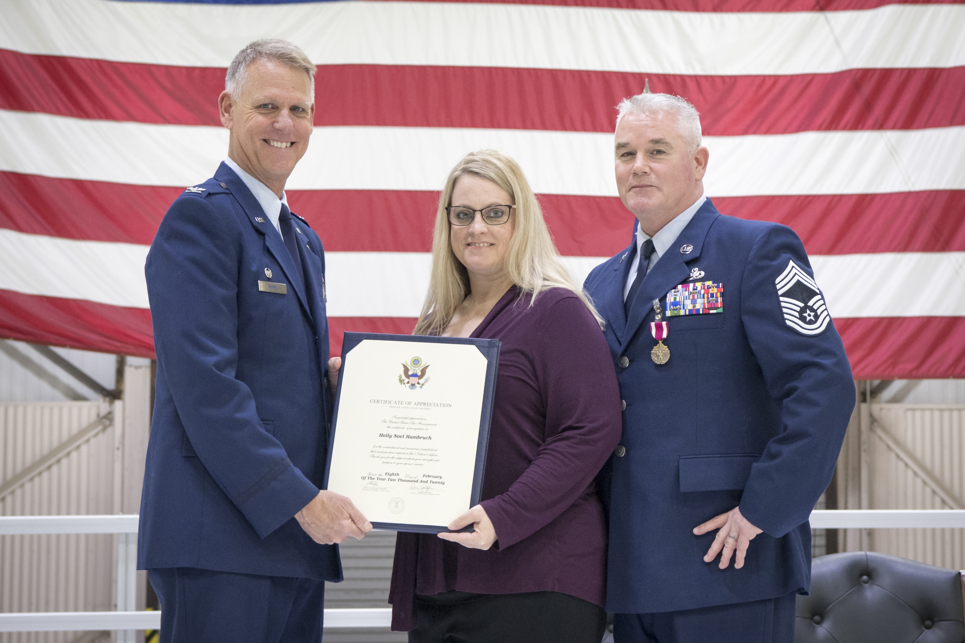 Maintenance chief retires after 34 years of service > Grissom Air ...