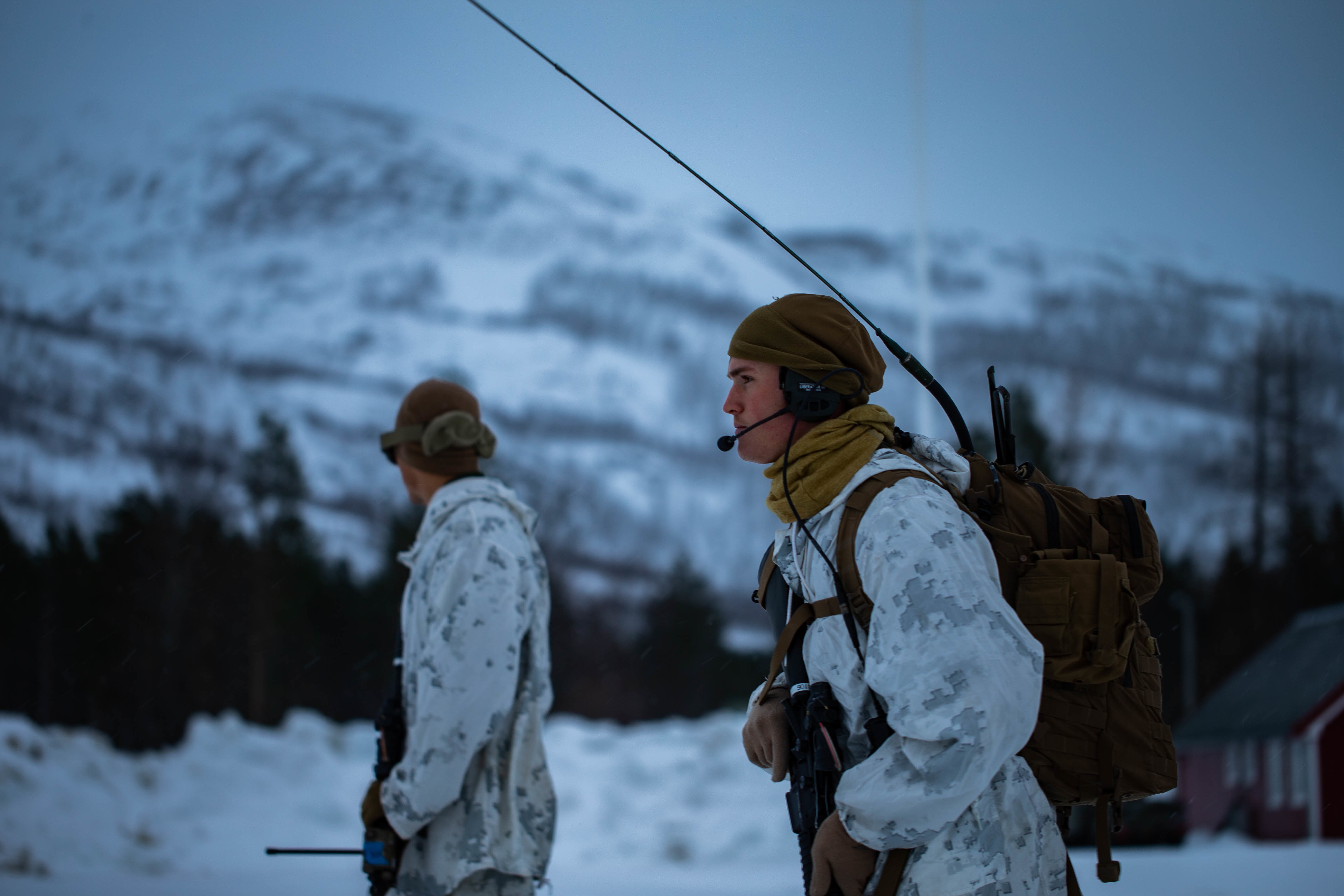 II MIG Marines weather elements, challenges for Cold Response 20 > II ...