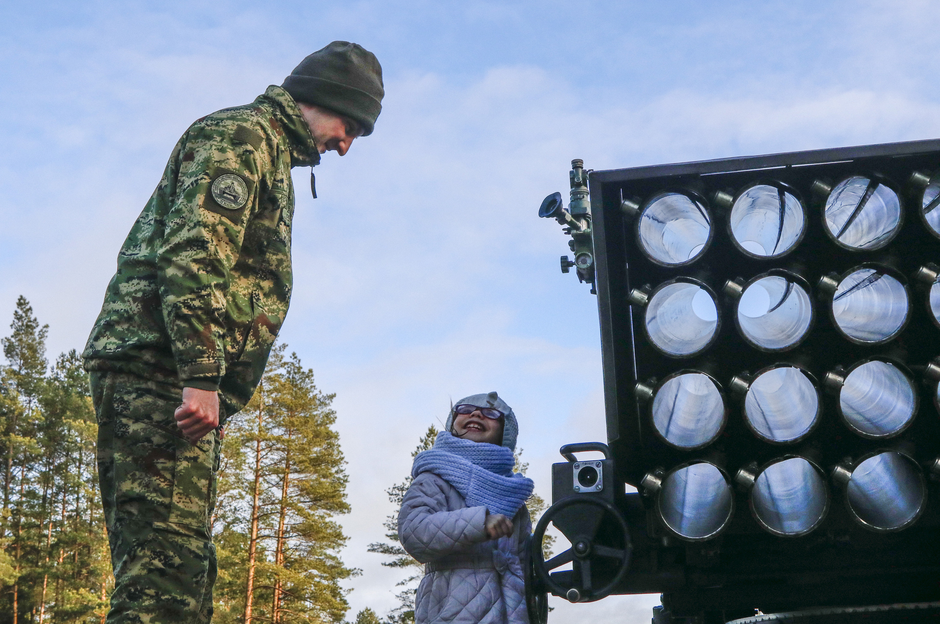 NATO Soldiers give local children holiday cheer during “Operation ...