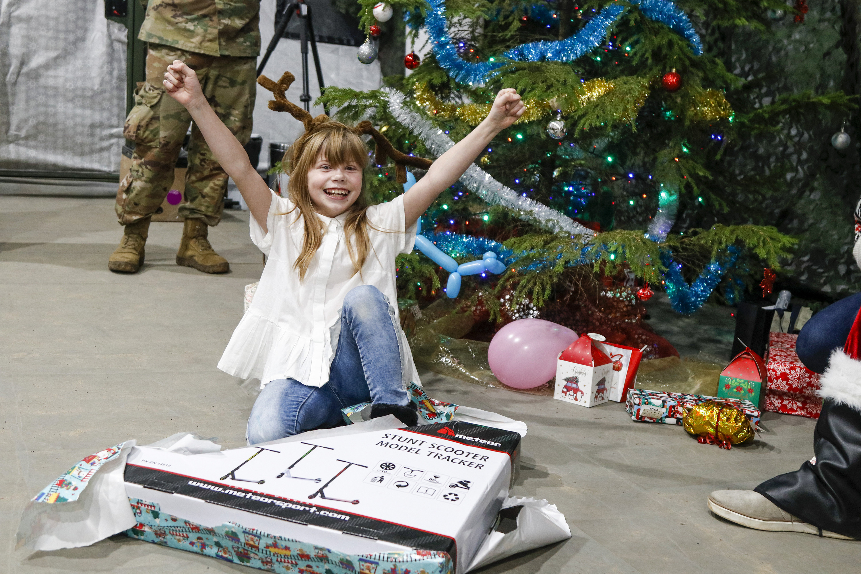 NATO Soldiers give local children holiday cheer during “Operation ...